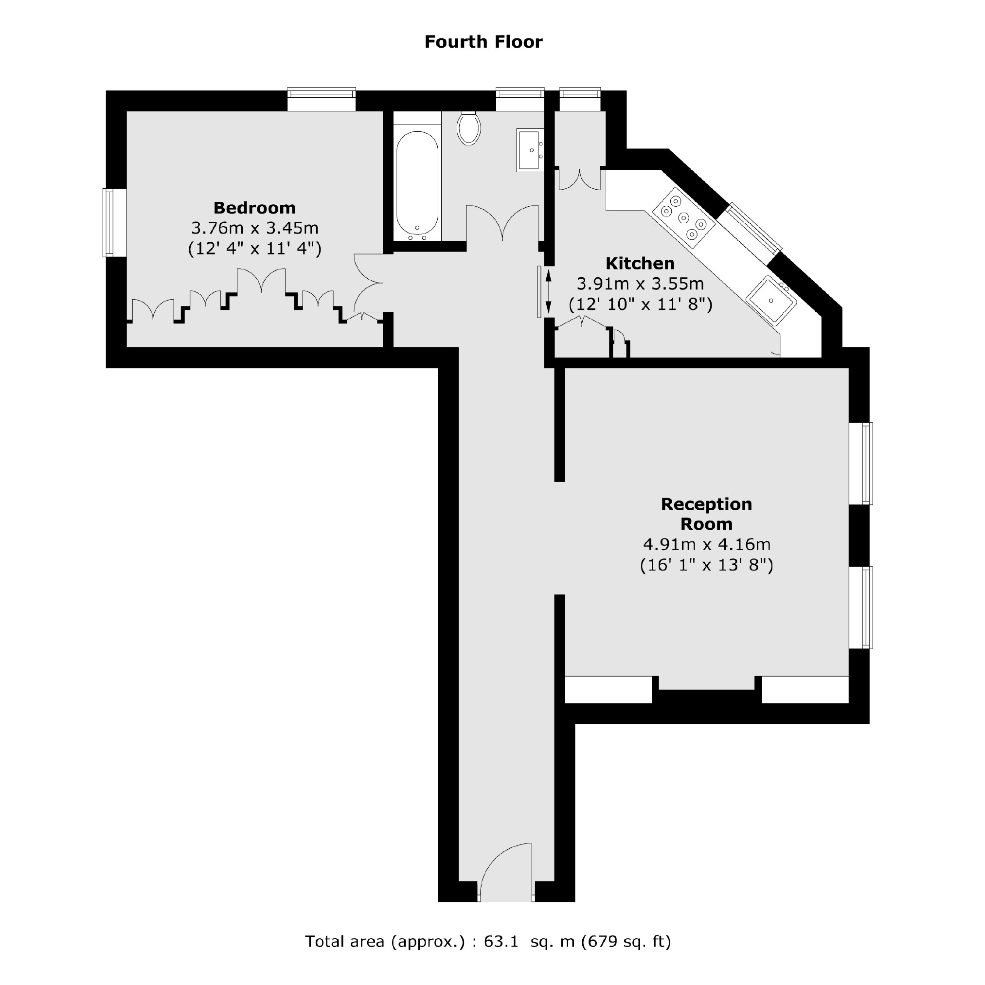 Addison Road, London W14, 1 bedroom flat for sale - 68255374 ...