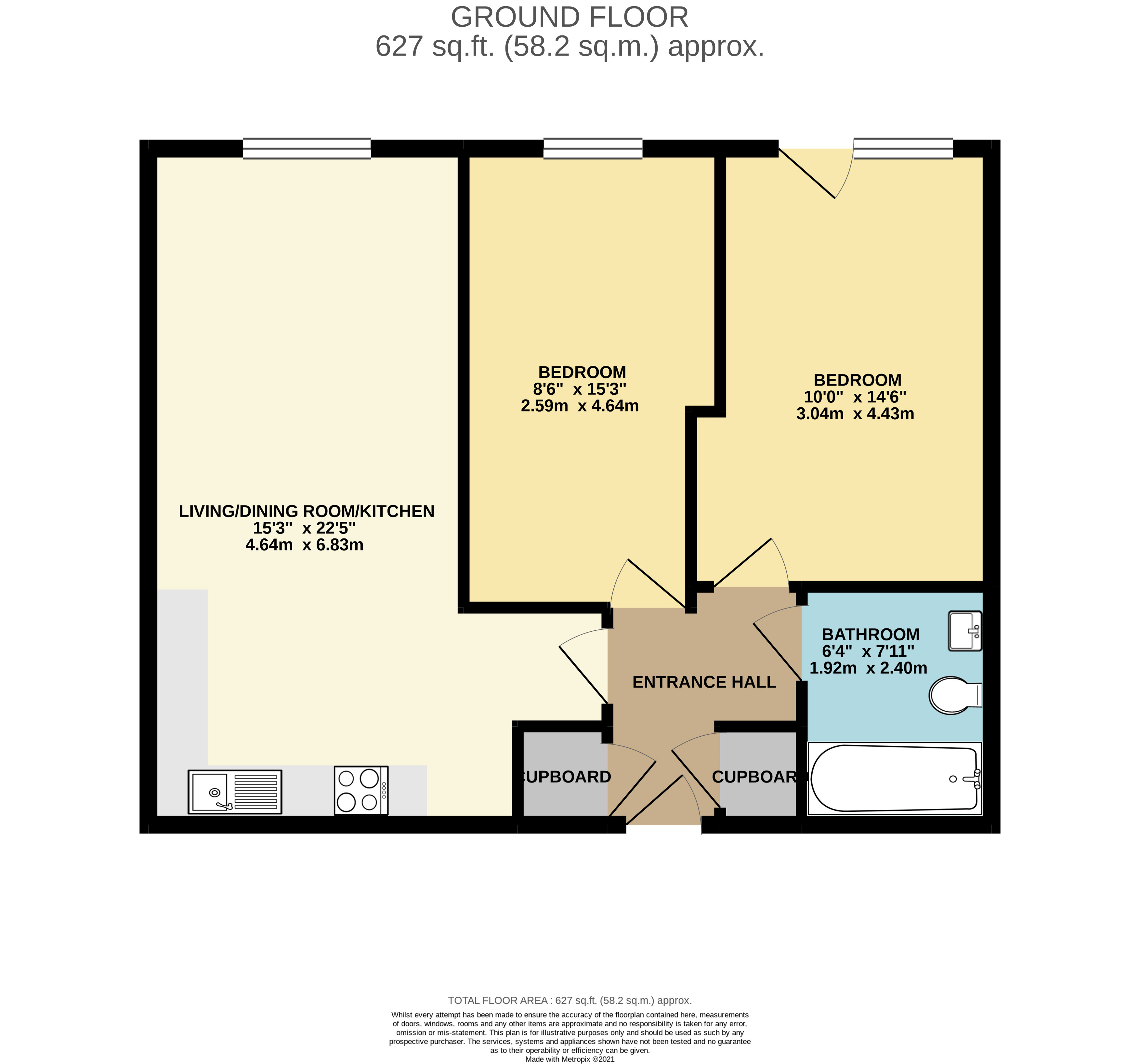 Moulsford Mews, Reading RG30, 2 bedroom flat for sale - 57932340 ...