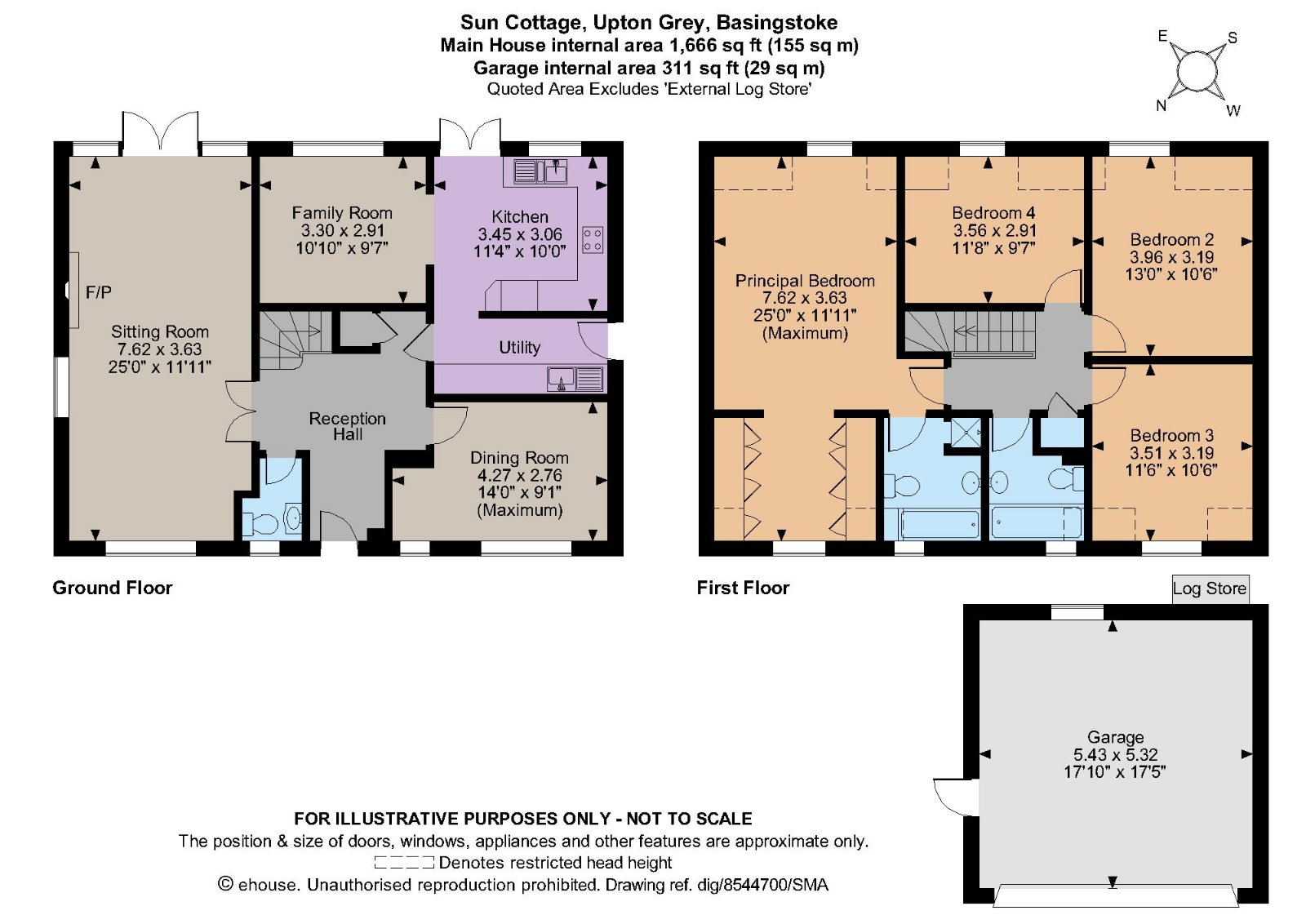 Upton Grey, Basingstoke RG25, 4 bedroom detached house for sale ...