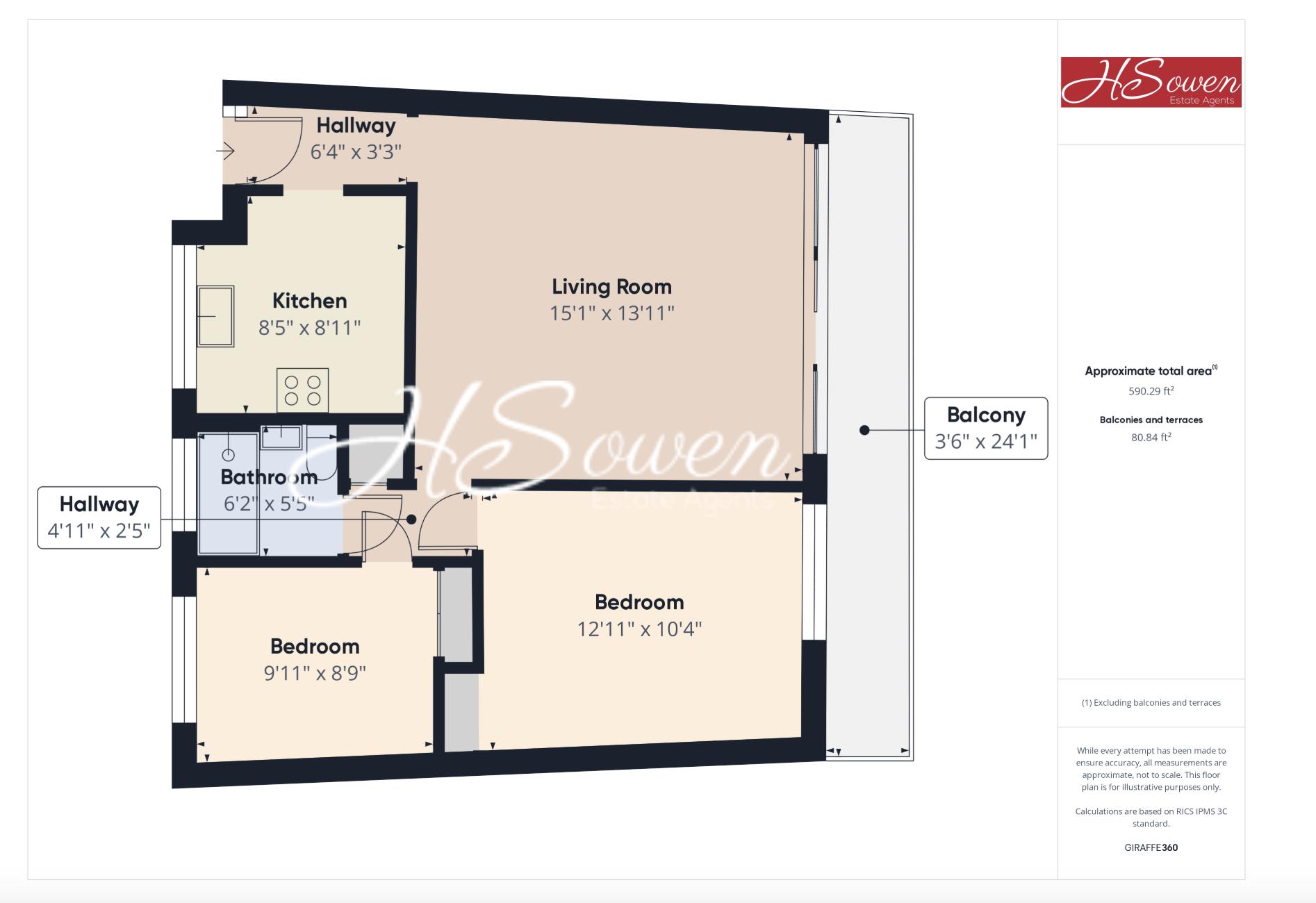 Langstone Close, Torquay TQ1, 2 bedroom flat for sale - 69322494 ...