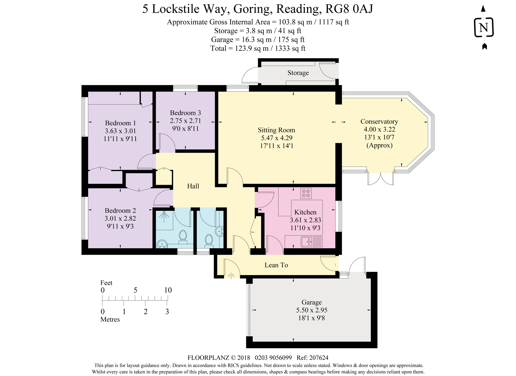 Free property report 5 Lockstile Way, Goring, Reading, RG8 0AJ - Chimnie