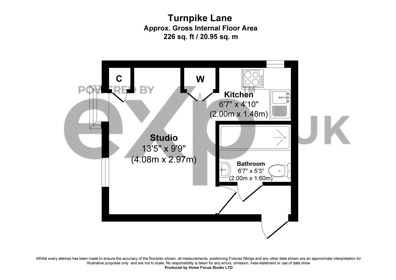 Turnpike Lane, Sutton SM1, studio for sale - 69536486 | PrimeLocation