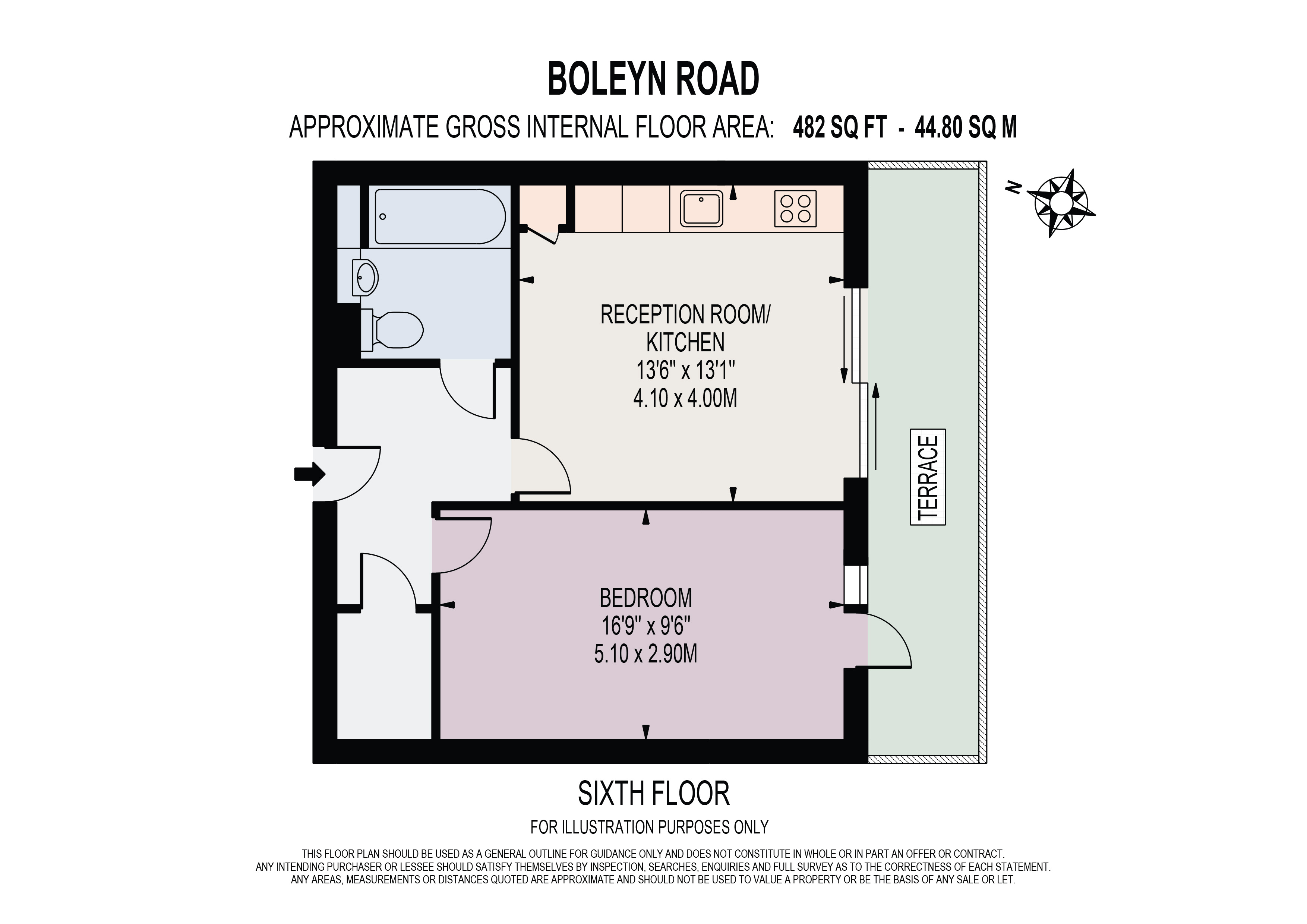 Boleyn Road, Hackney, London N16, 1 bedroom flat for sale - 64355004 ...