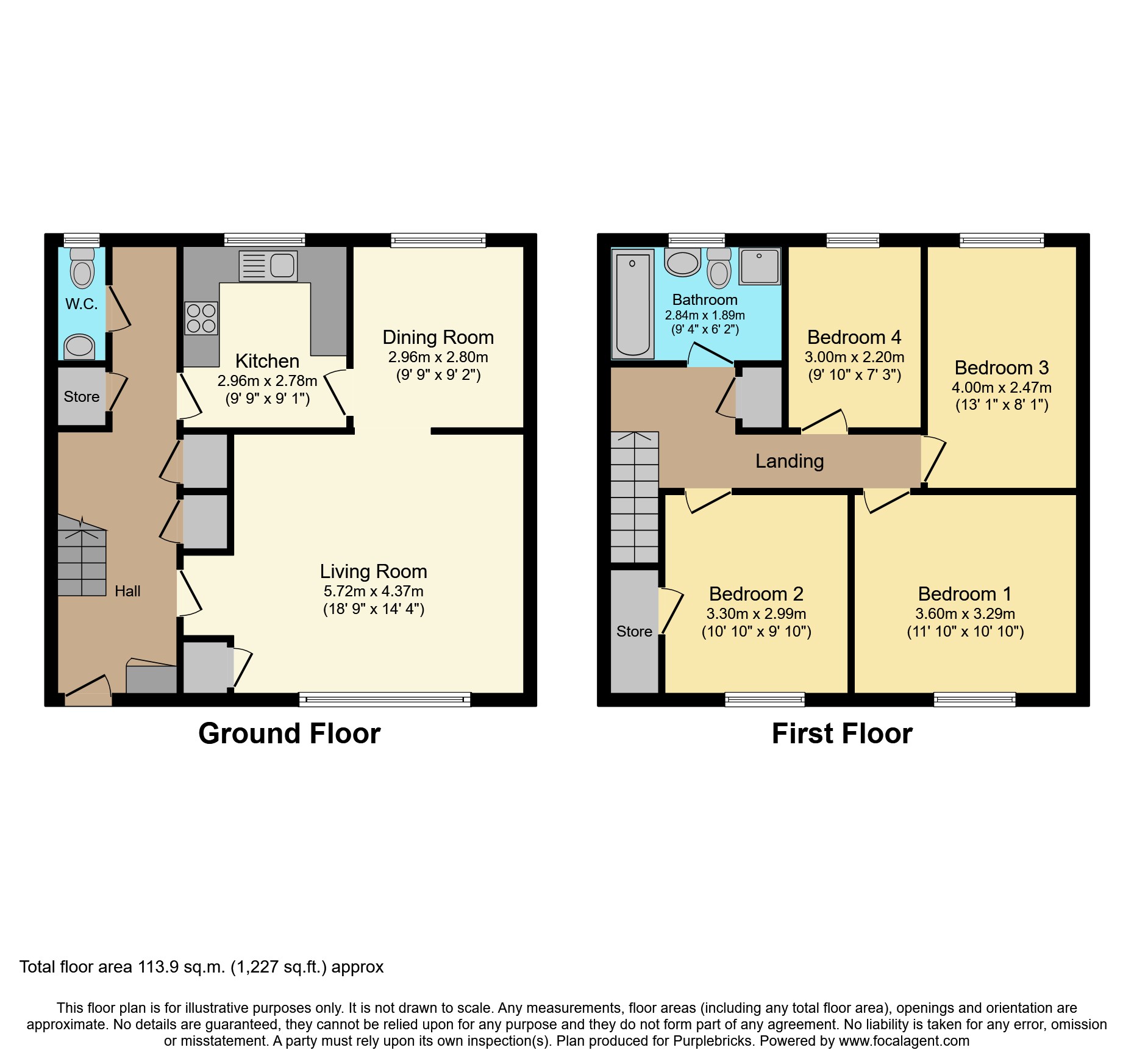 Finnart Square, Glasgow G40, 4 bedroom end terrace house for sale ...