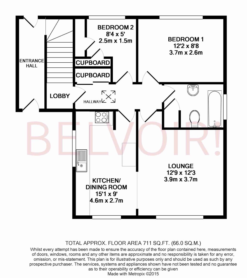 Hailstone Road, Basingstoke RG21, 2 bedroom maisonette to rent ...