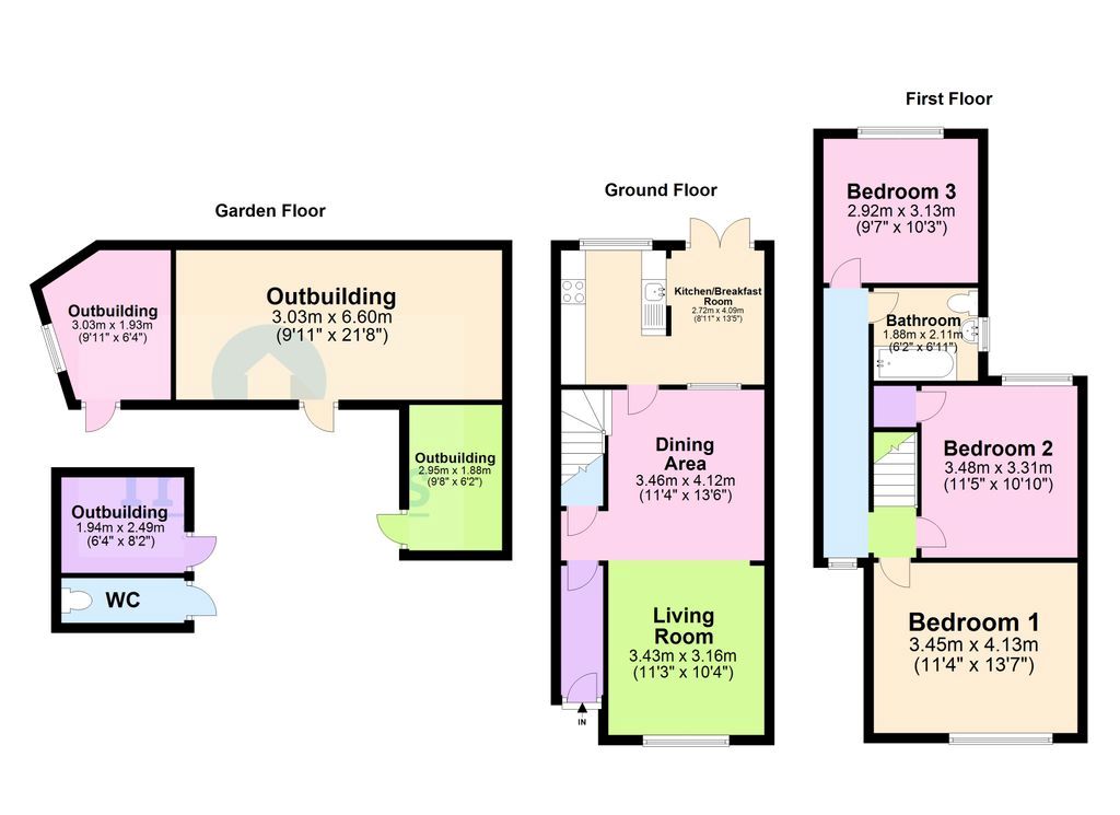 12 Greaves Street, Ripley, Derbyshire DE5, 3 bedroom end terrace house ...