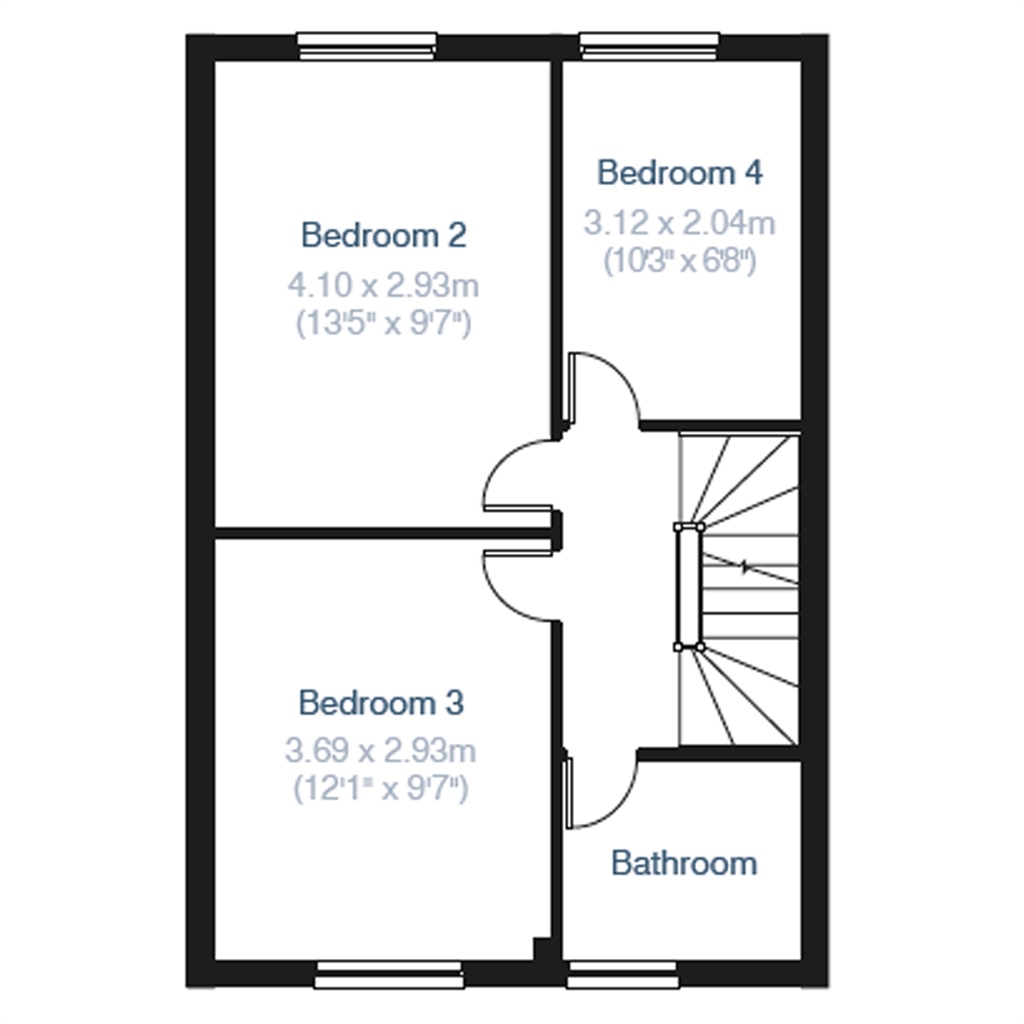 New home, 4 bed semi-detached house for sale in "The Leicester " at ...