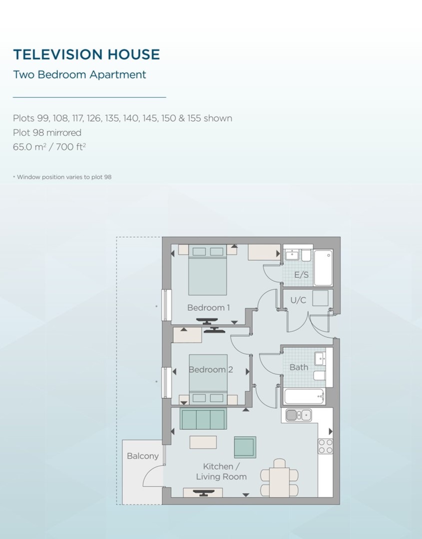 Meridian Way, Southampton SO14, 2 bedroom flat for sale - 69486749 ...