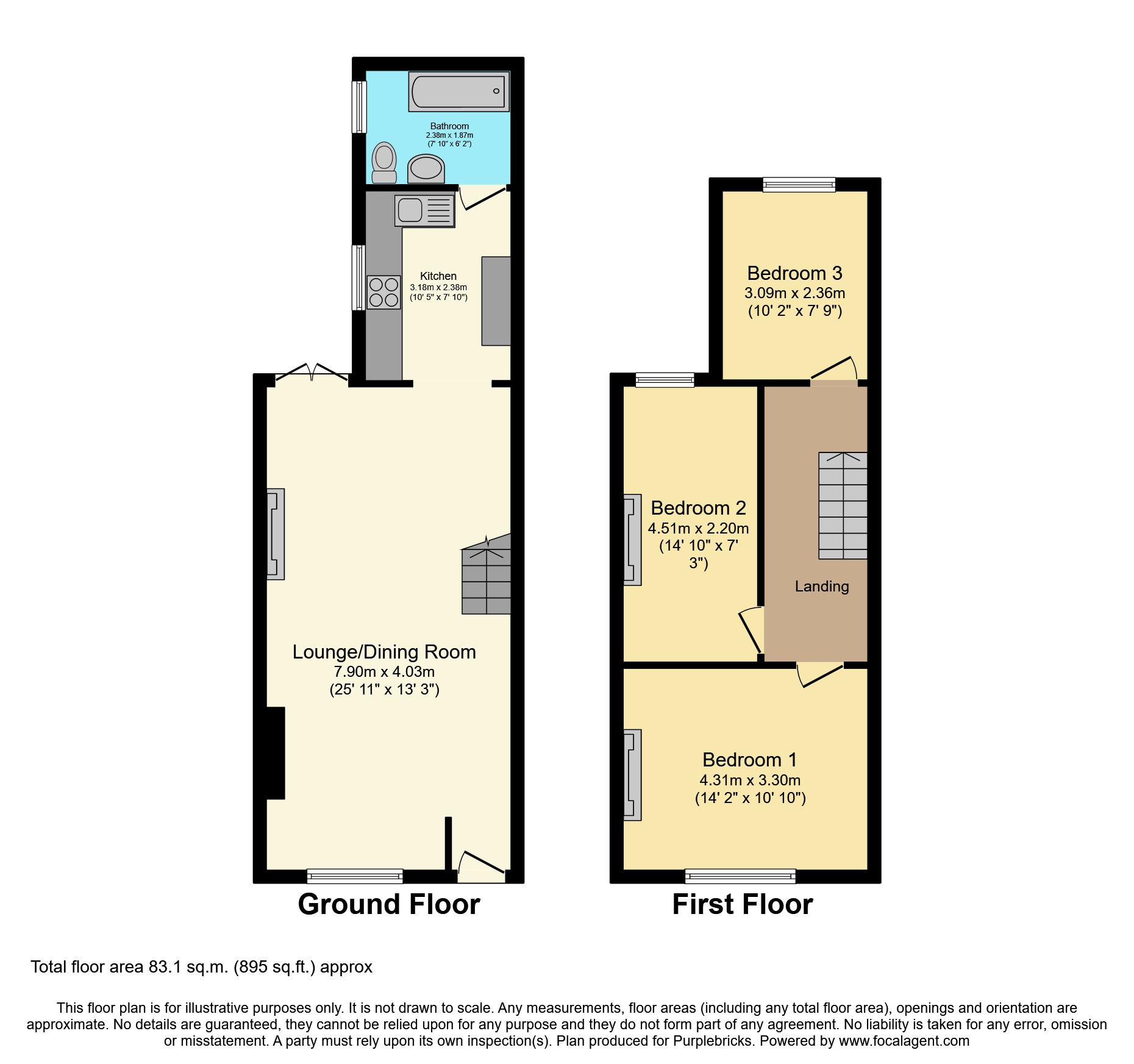 Castle Street, Queenborough ME11, 3 bedroom terraced house for sale ...