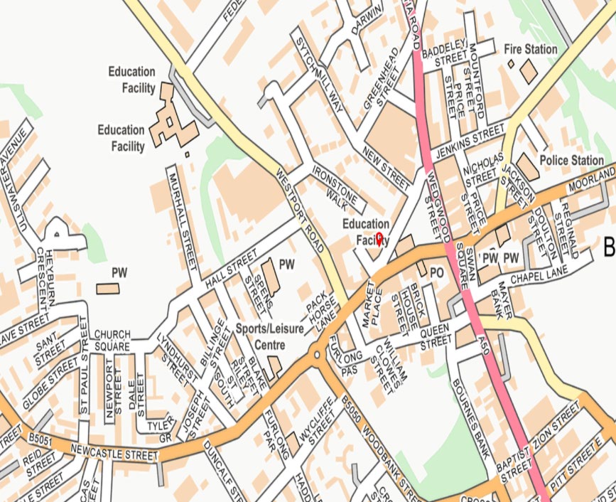 24 Market Place, Burslem, Stoke On Trent, Staffordshire ST6, office to ...