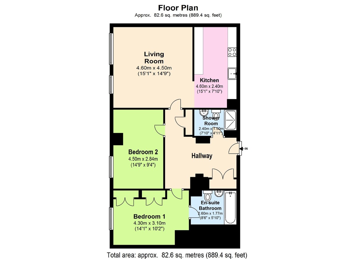 Free property report Flat 4, Old College House, 8-10, Richmond Terrace, Brighton, BN2 9SY - Chimnie