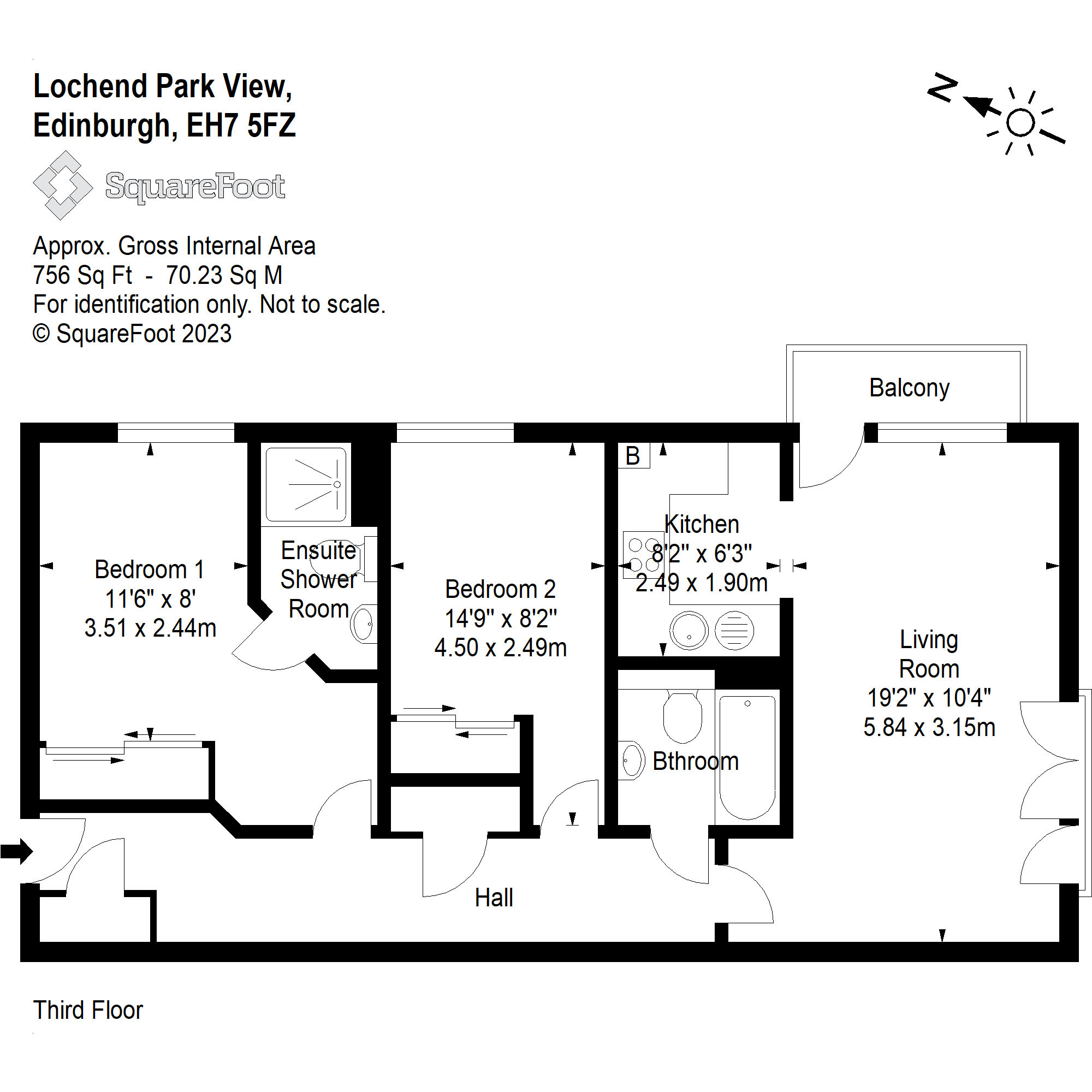 6/12 Lochend Park View, Edinburgh EH7, 2 bedroom flat for sale ...