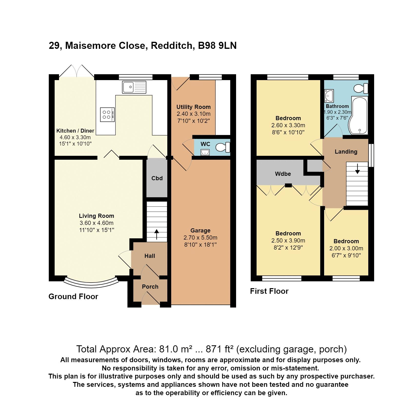 Free property report 29, Maisemore Close, Redditch, B98 9LN - Chimnie