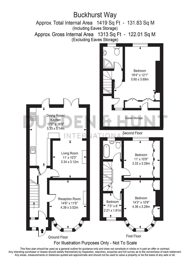 Buckhurst Way, Buckhurst Hill IG9, 4 bedroom terraced house for sale ...