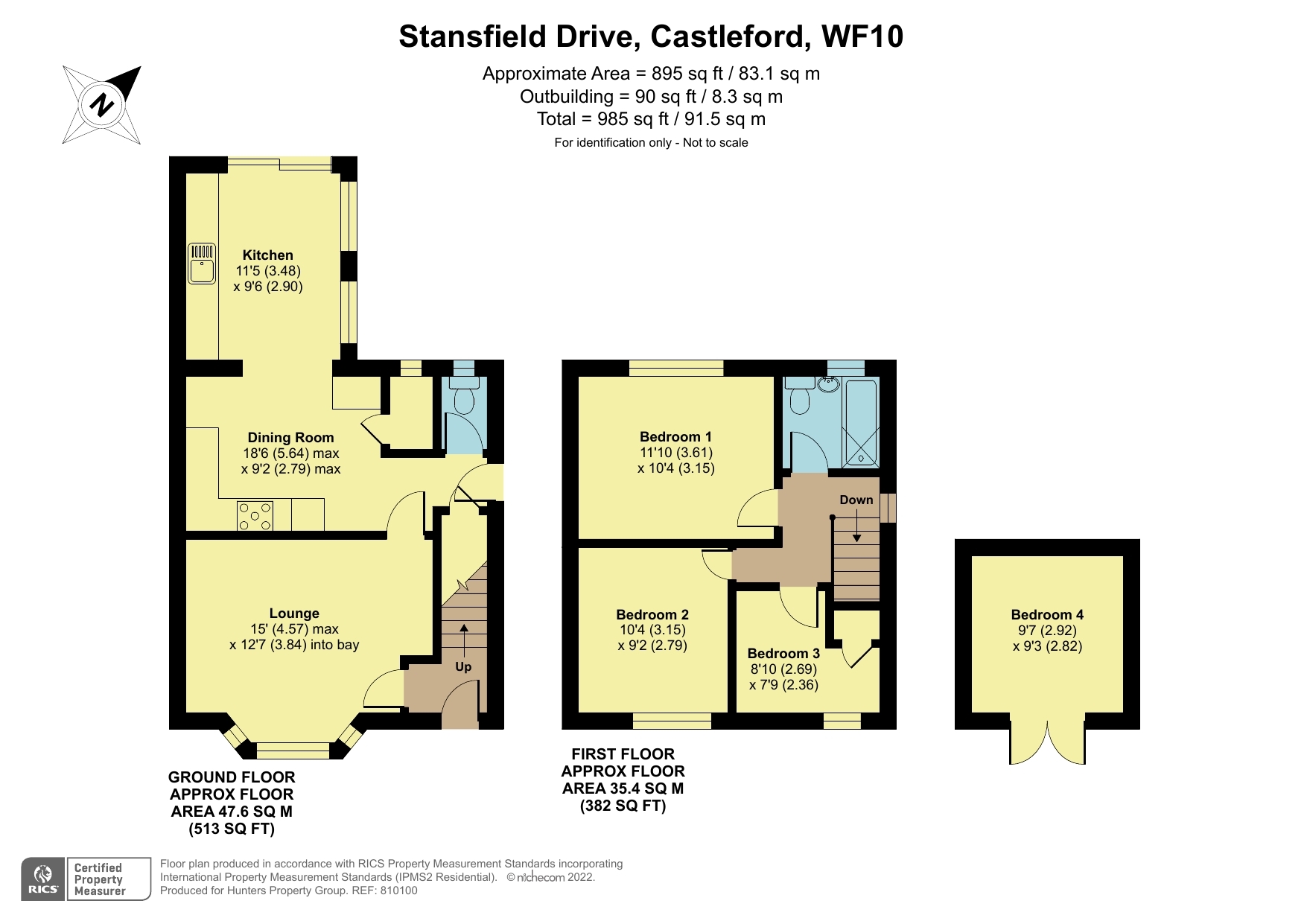 Stansfield Drive, Castleford WF10, 3 bedroom semi-detached house for ...
