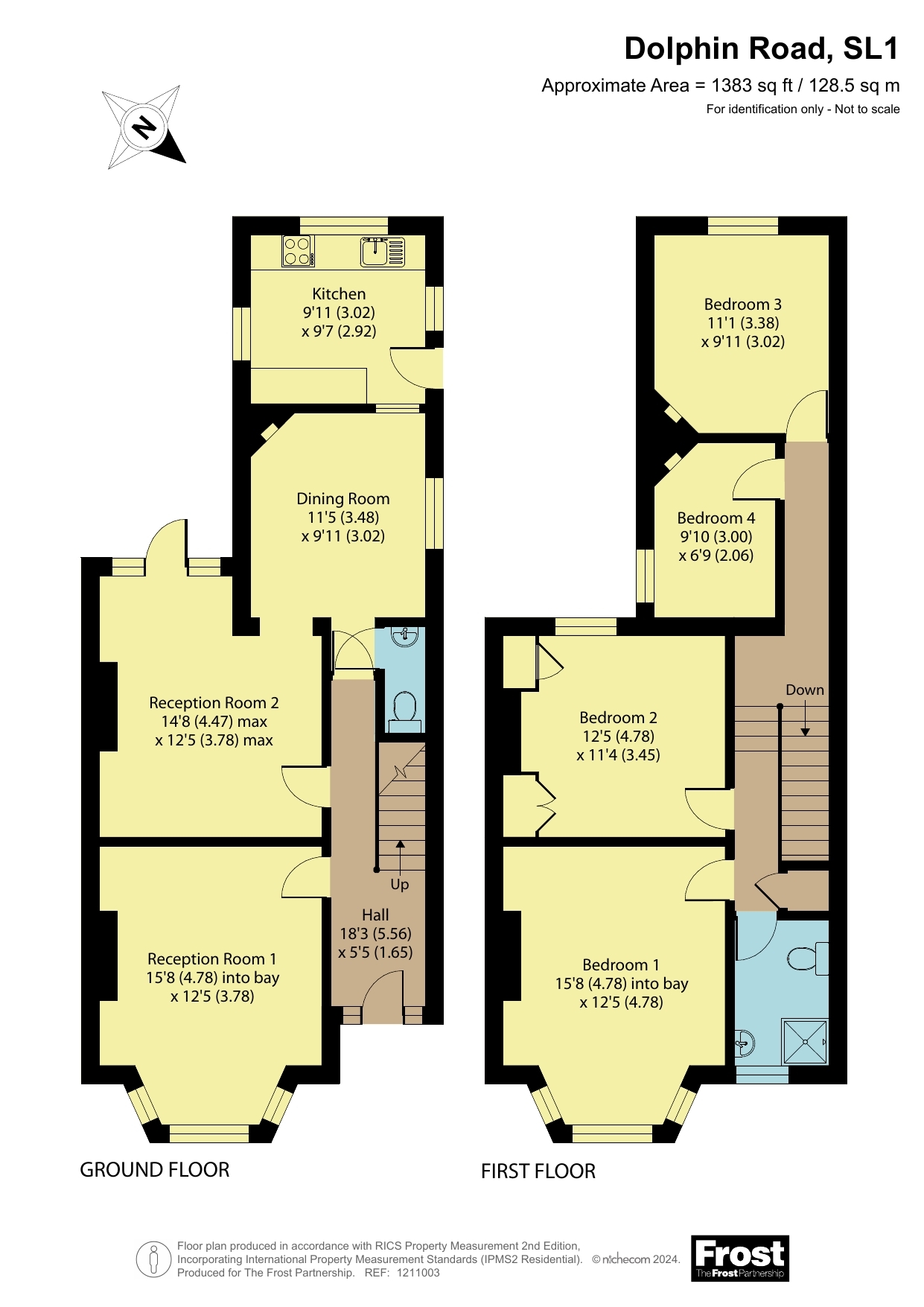 4 bed semi-detached house for sale in Dolphin Road, Slough, Berkshire ...