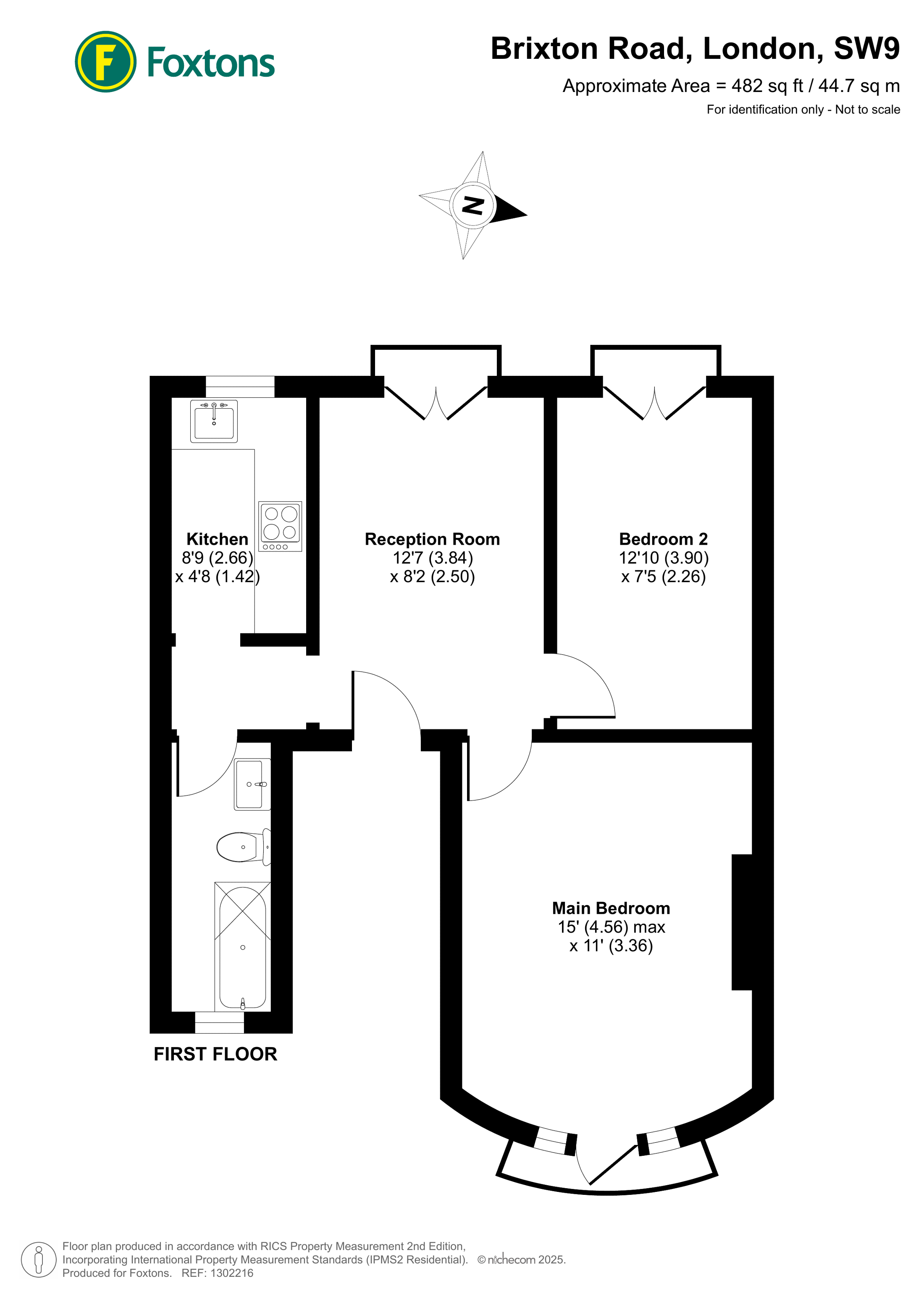 Brixton Road, Oval, London SW9, 2 bedroom flat for sale - 70337507 ...