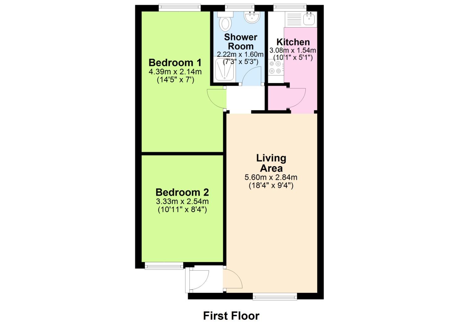 Kala Fair, Westward Ho, Bideford EX39, 1 bedroom flat to rent ...