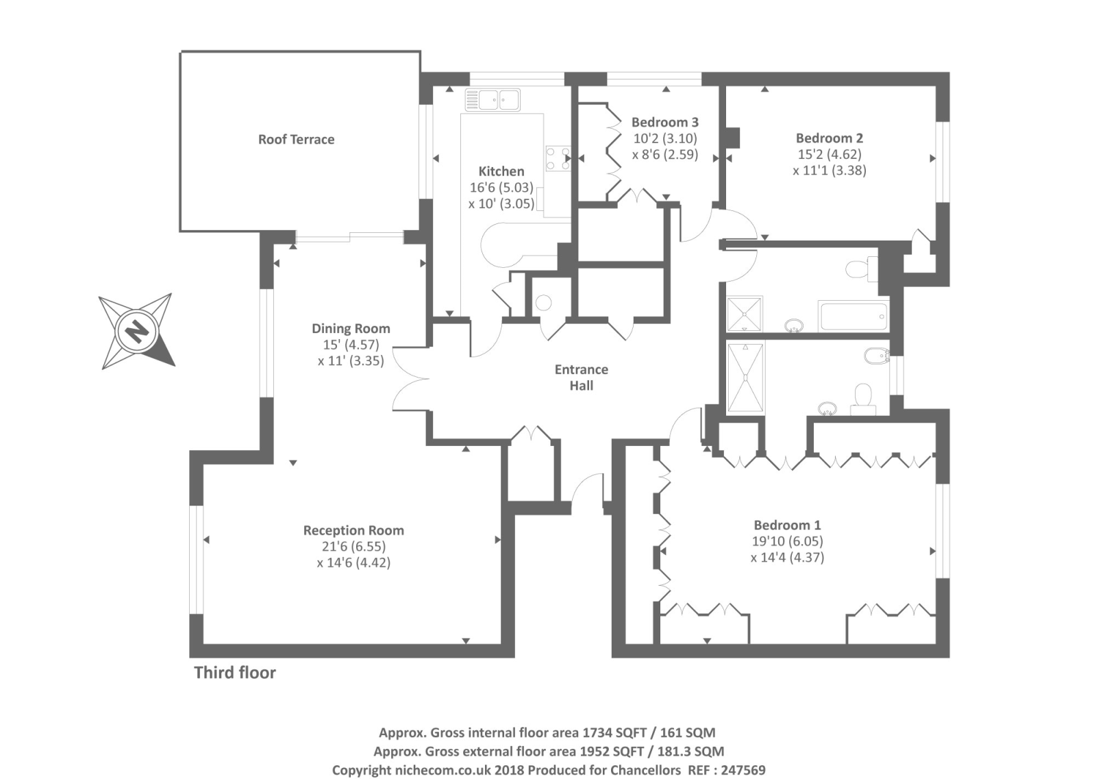 Free property report 28 Berkeley Court, Hale Lane, Edgware, HA8 8PJ ...