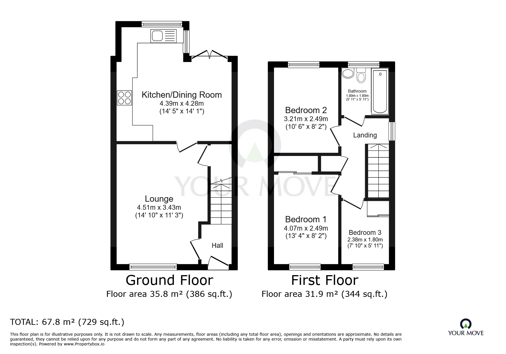 Bridge Lane, Pollington, Goole DN14, 3 bedroom semi-detached house for ...