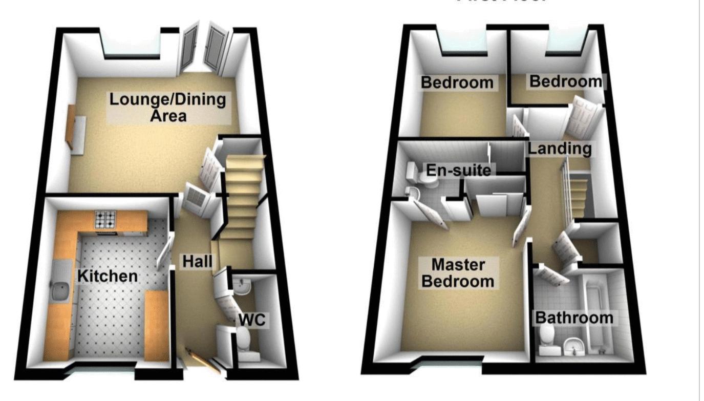 Goodrich Mews, Dudley DY3, 3 bedroom end terrace house for sale ...