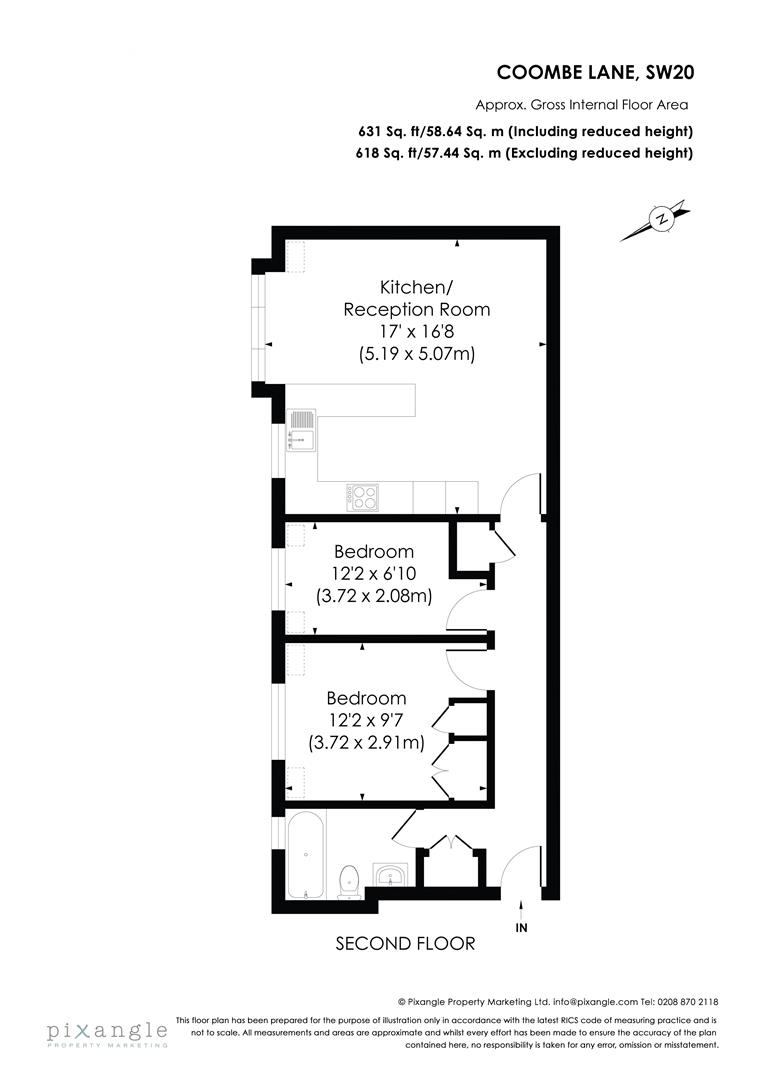 Rowan Court, Coombe Lane, West Wimbledon SW20, 2 bedroom flat for sale ...
