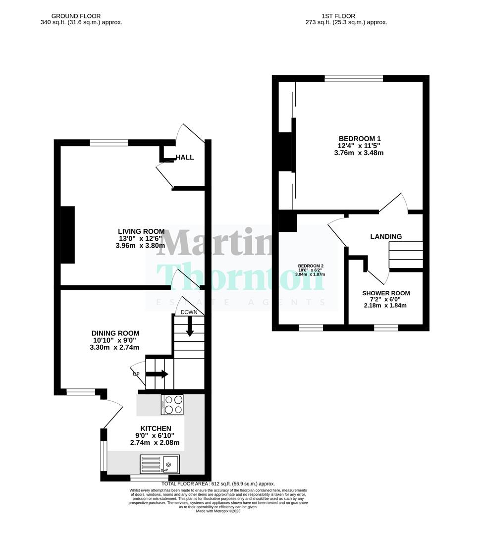 Waverley Terrace, Marsh, Huddersfield HD1, 2 bedroom end terrace house ...