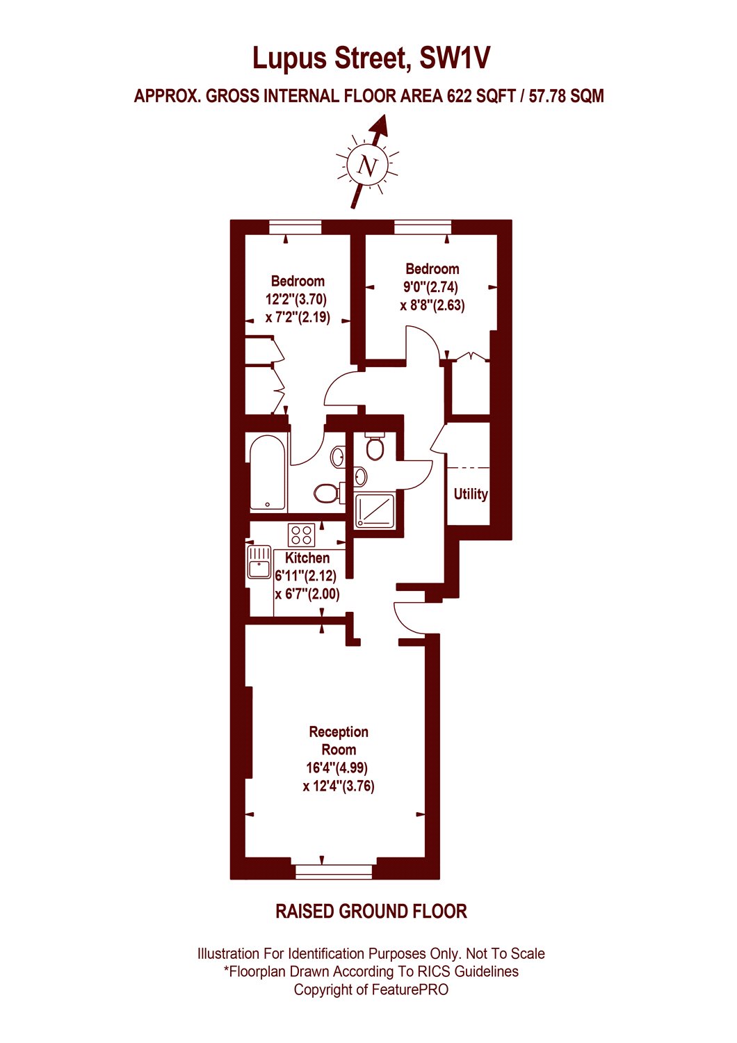2 bed flat for sale in Lupus Street, Pimlico, London SW1V - Zoopla