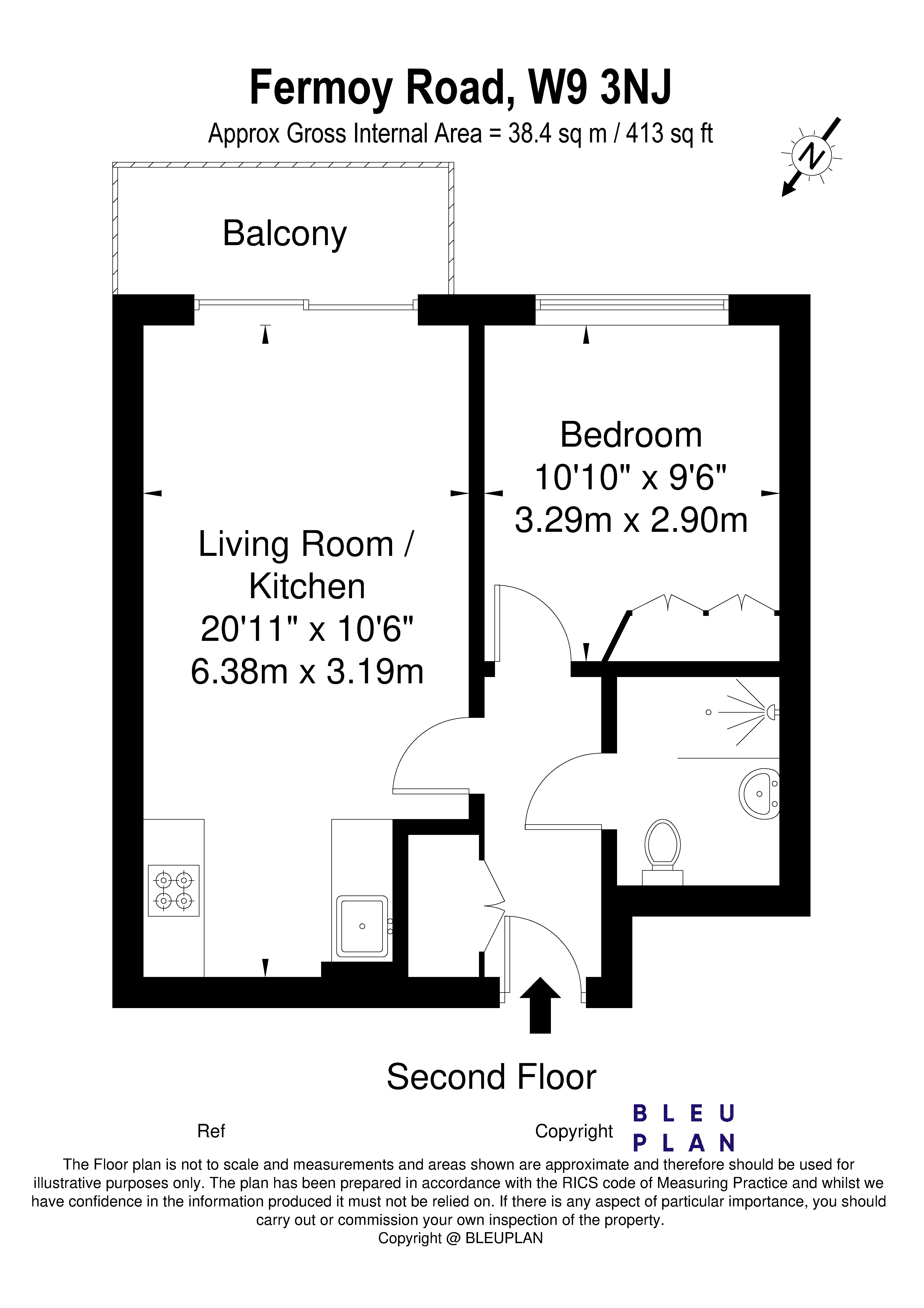 Fermoy Road, London W9, 1 bedroom flat for sale - 63341952 | PrimeLocation