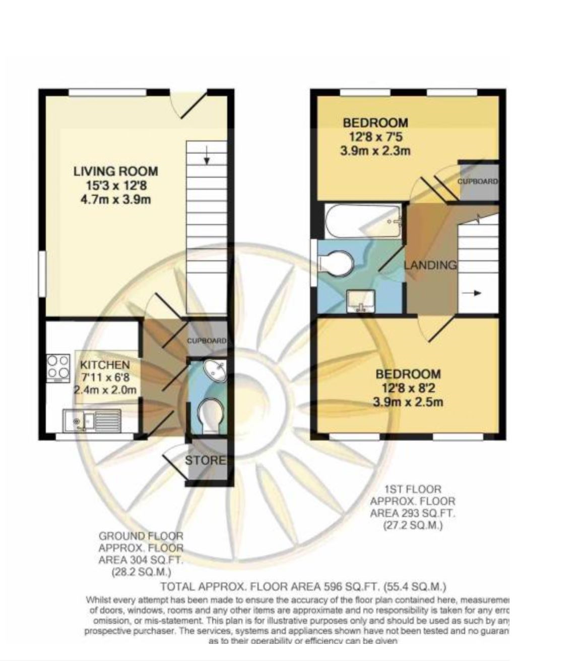 2 bed semi-detached house for sale in Highdowns, Hatch Warren ...