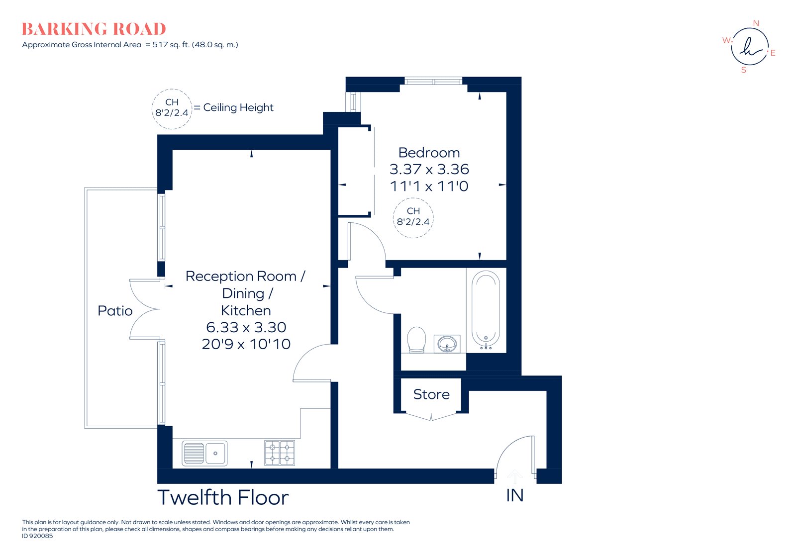 Barking Road, London E16, 1 bedroom flat for sale - 63351239 ...