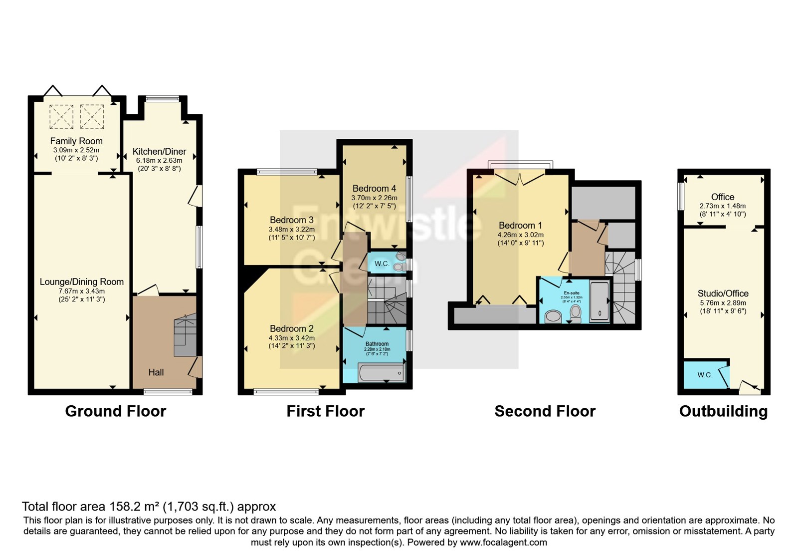 Broadway, Blackpool, Lancashire FY4, 4 bedroom semi-detached house for ...