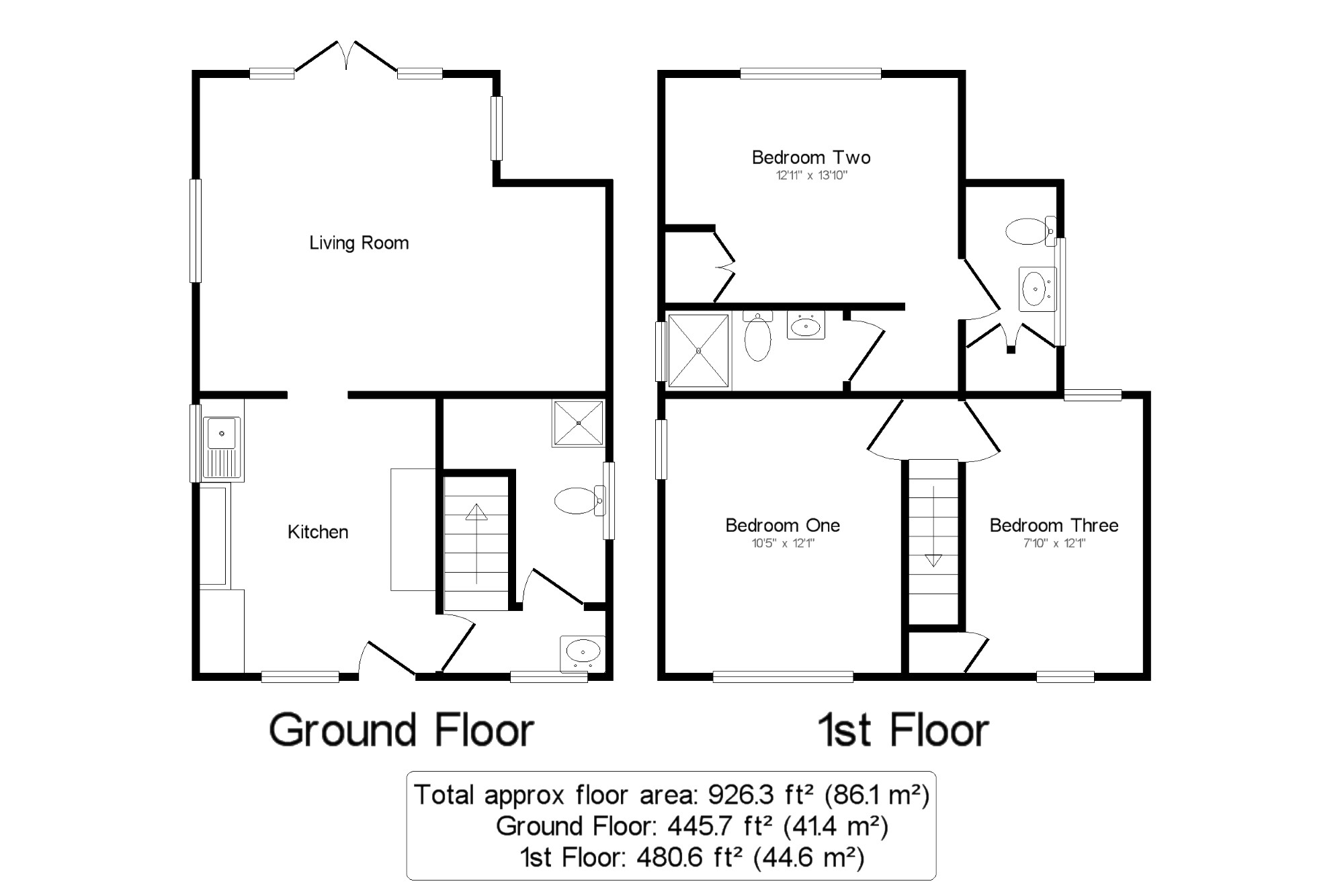 Free property report 3, Hoe Cottages, Hoe Lane, Peaslake, GU5 9SW - Chimnie