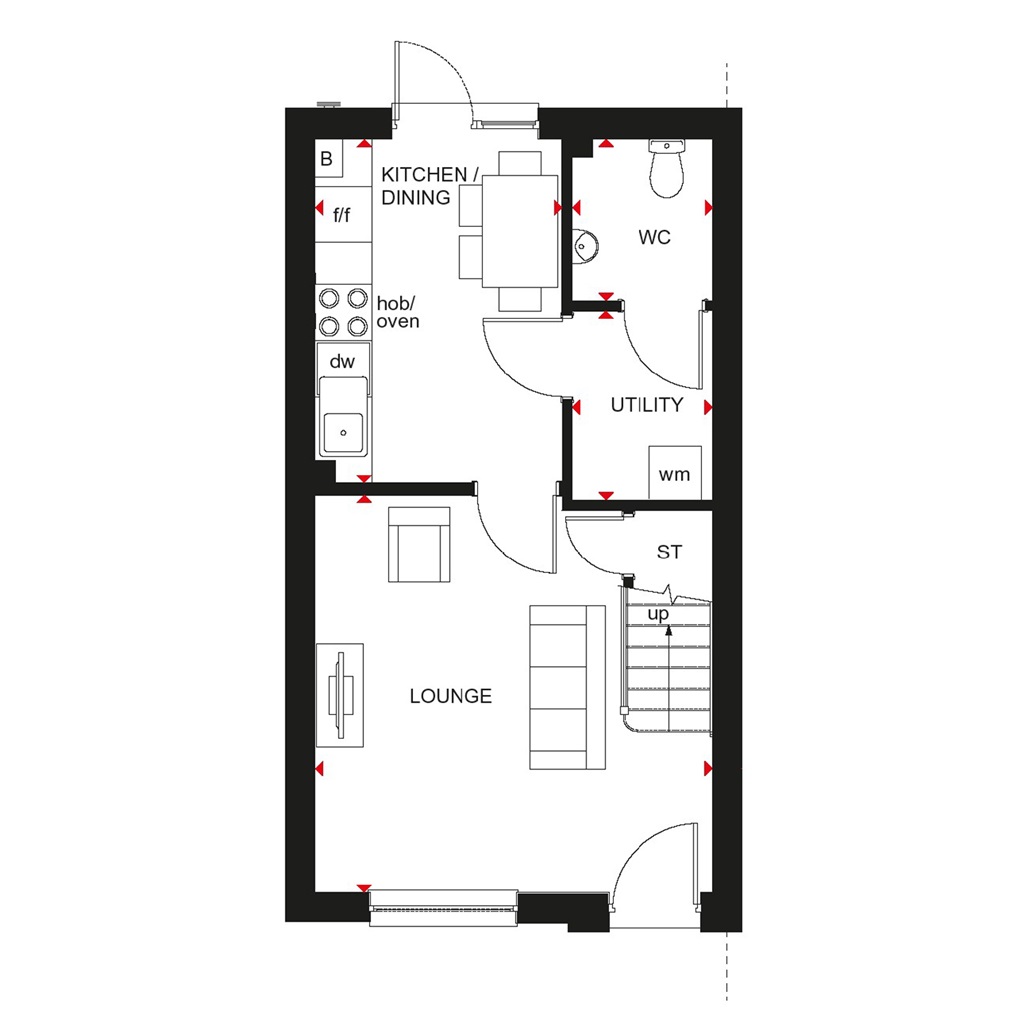 "Gylen" at Nasmith Crescent, Elgin IV30, 2 bedroom end terrace house ...