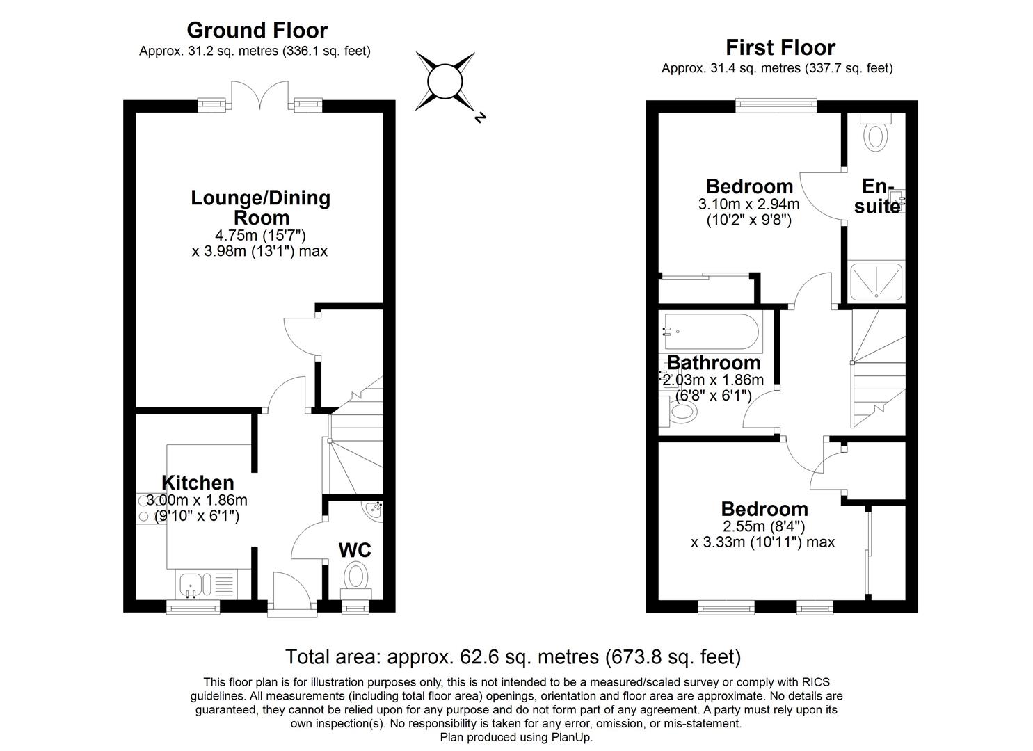 Balkwill Crescent, Knowle, Solihull B93, 2 bedroom terraced house for ...