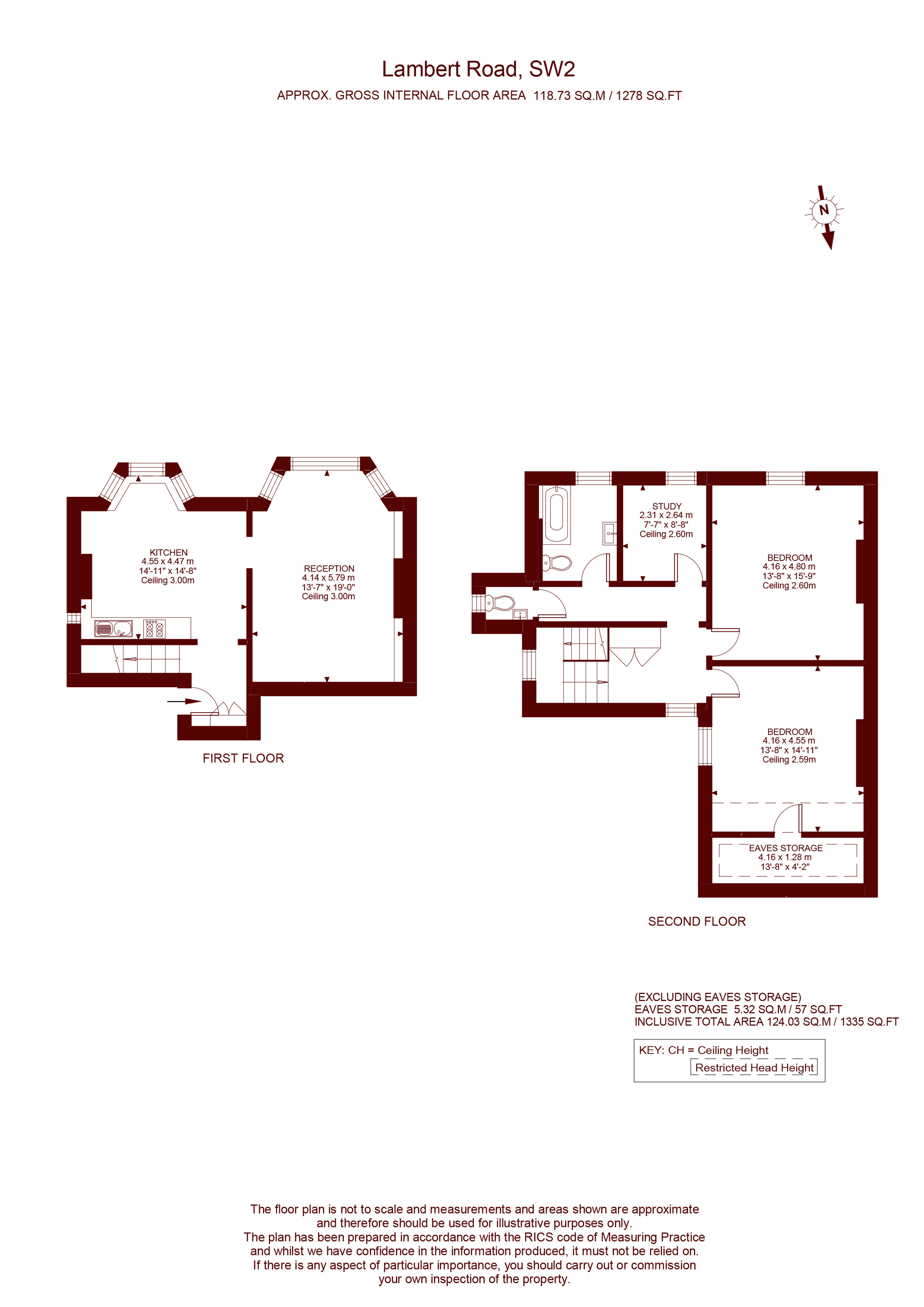 Lambert Road, London SW2, 3 bedroom flat for sale - 63296983 ...