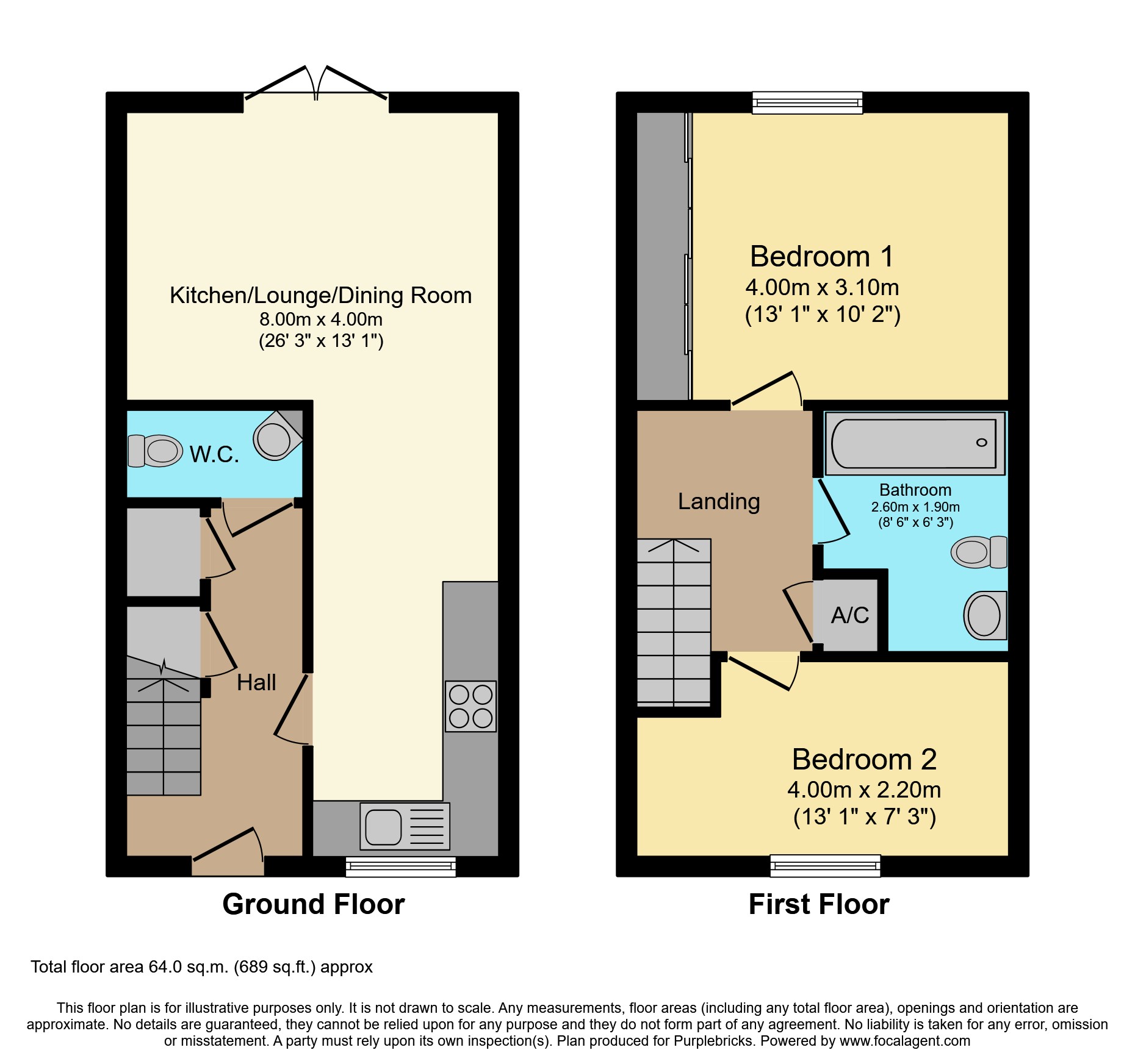 Mill Lane, Reading RG7, 2 bedroom terraced house for sale - 62224019 ...