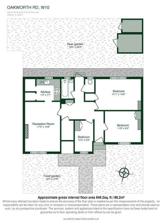 Free property report 33, Oakworth Road, London, W10 6DF - Chimnie
