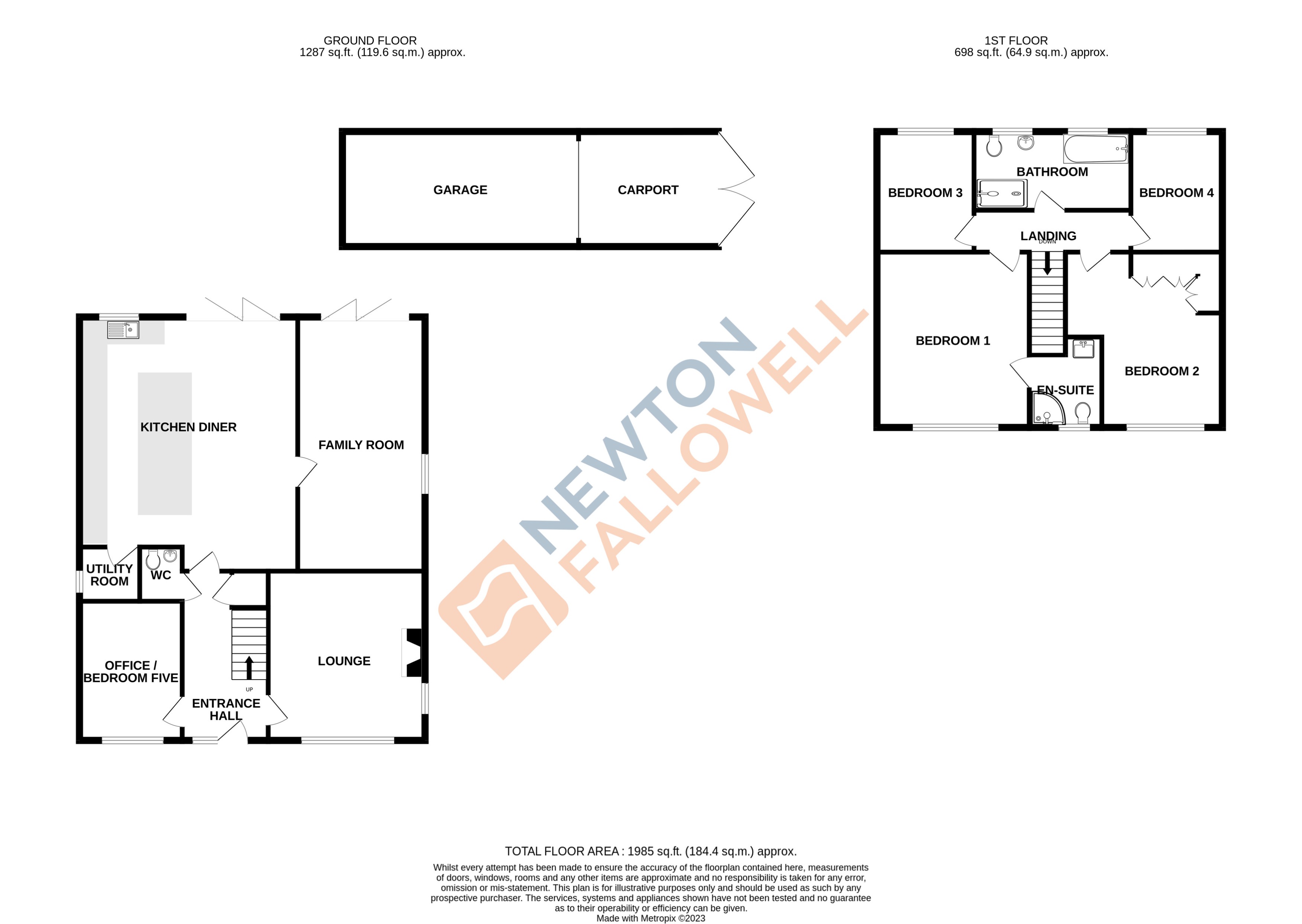 Gunthorpe Road, Gunthorpe, Peterborough PE4, 4 bedroom detached house ...
