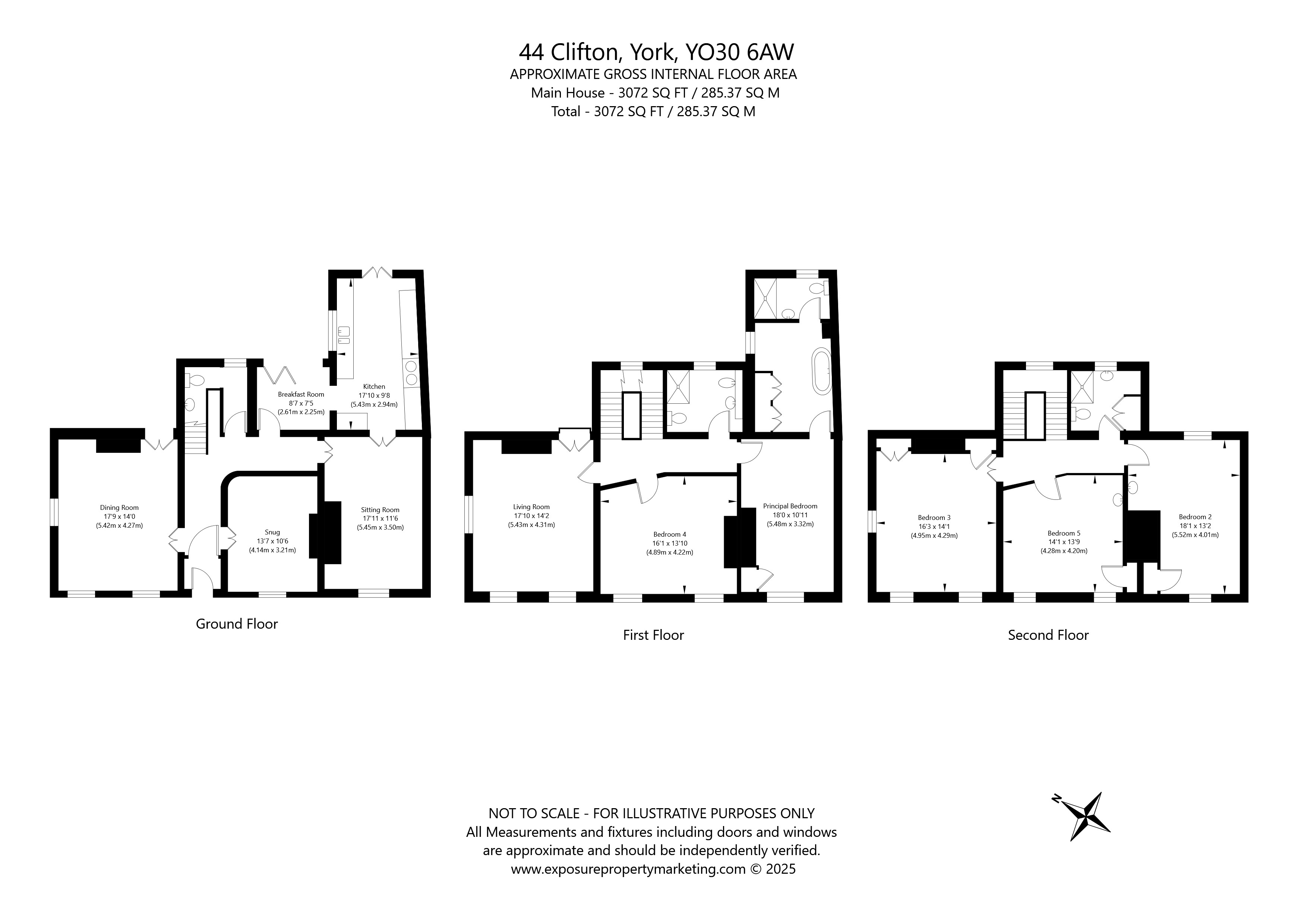 Clifton, York, North Yorkshire YO30, 5 bedroom end terrace house for ...