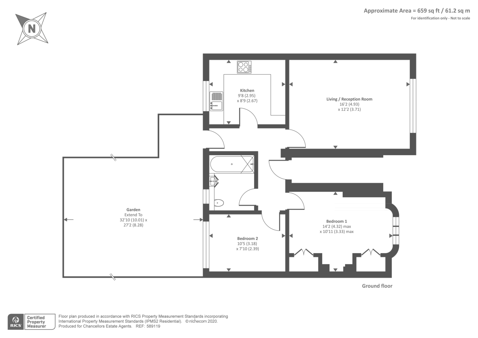 2 bed flat for sale in Alice Smith Square, Littlemore, Oxford OX4 - Zoopla