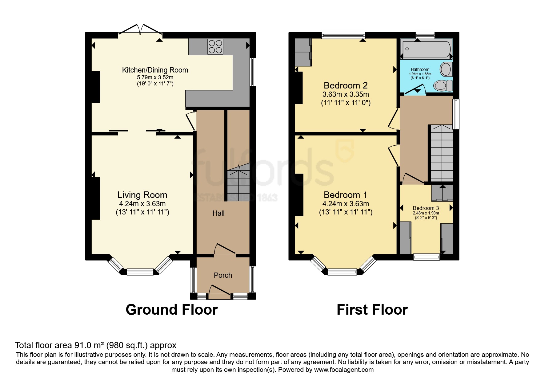 Bickham Road, Plymouth, Devon PL5, 3 bedroom semi-detached house for ...