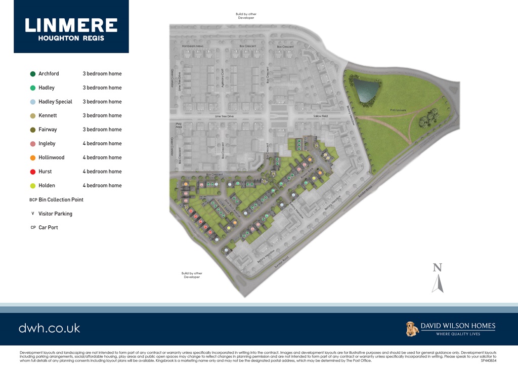 "Hadley" at Betony Meadow, Houghton Regis, Dunstable LU5, 3 bedroom ...
