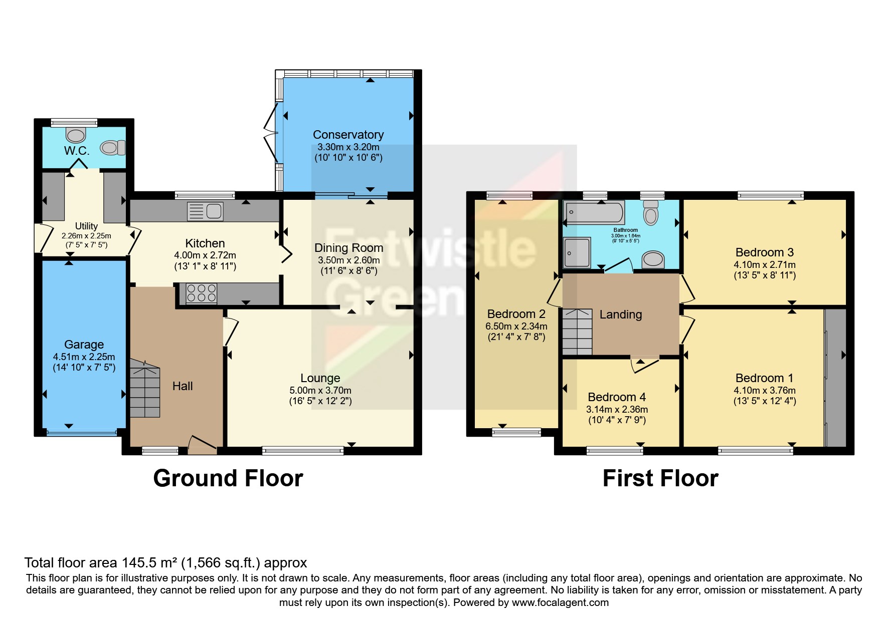 Calderbrook Avenue, Burnley, Lancashire BB11, 4 bedroom semi-detached ...