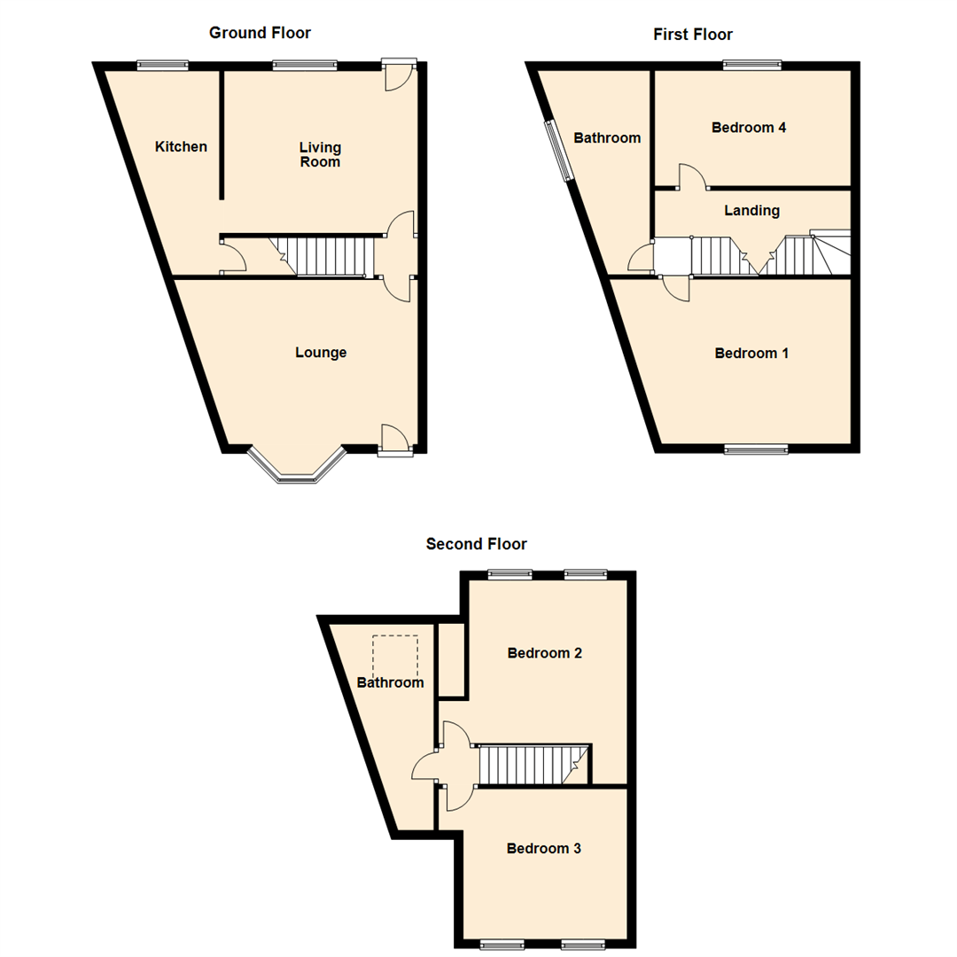 4 bed terraced house for sale in Haigh View, Rothwell, Leeds LS26 - Zoopla