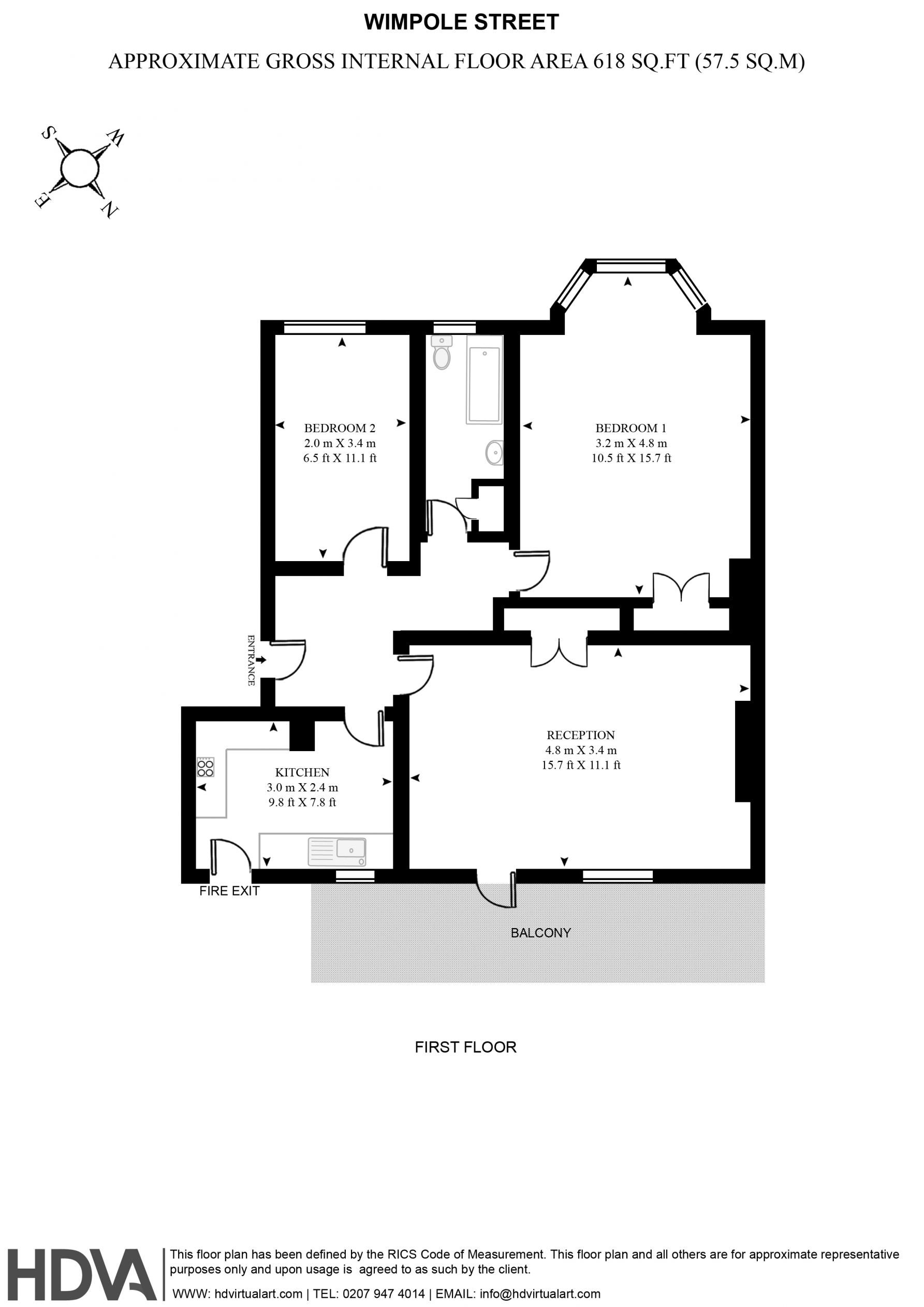 Free property report Flat 7, Lister House, 11-12, Wimpole Street ...