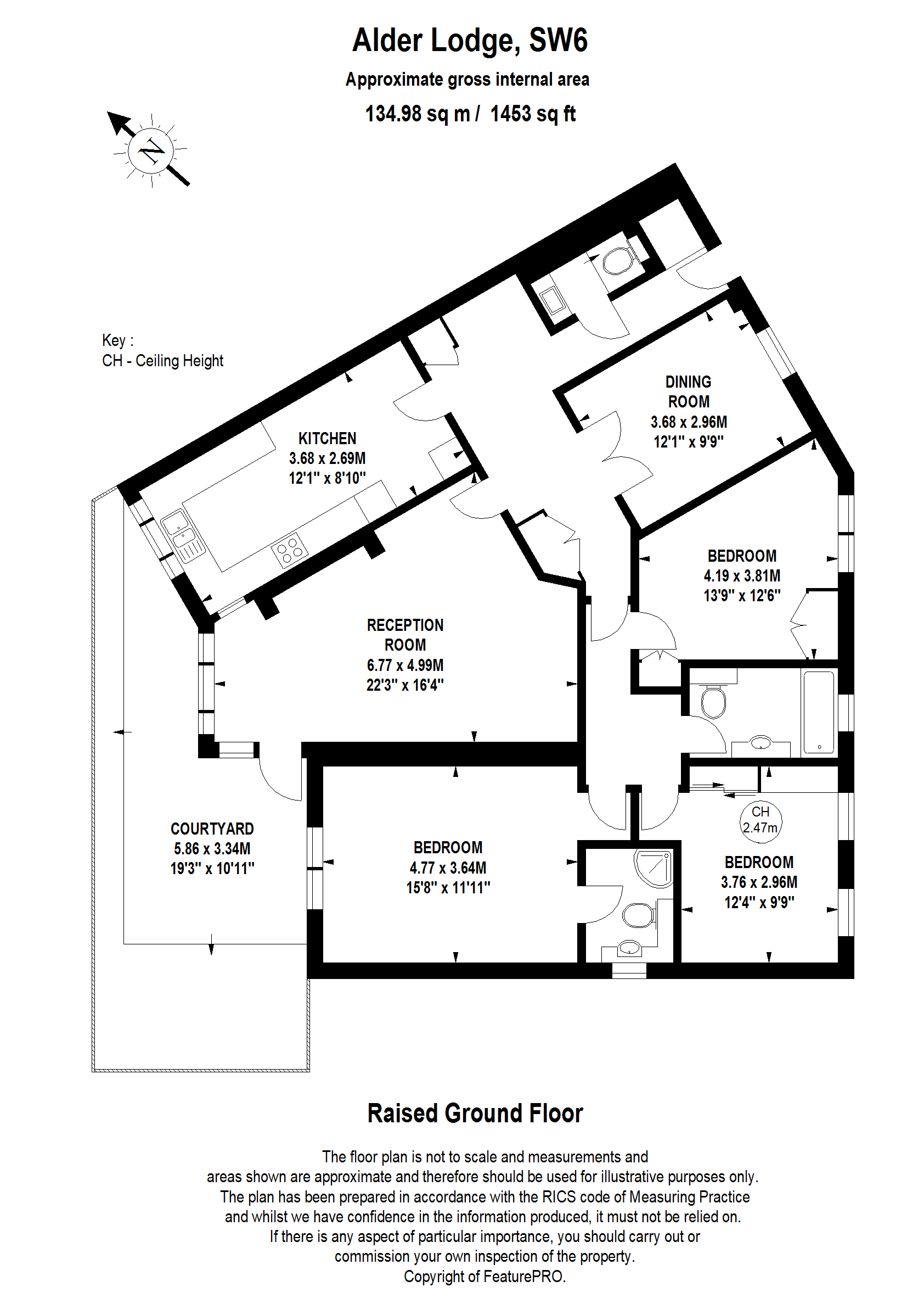 Stevenage Road, London SW6, 3 bedroom flat for sale - 64422540 ...