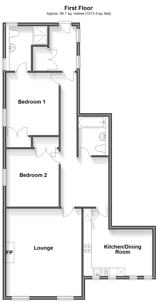 Whitecroft Park, Newport, Isle Of Wight PO30, 2 bedroom flat for sale ...