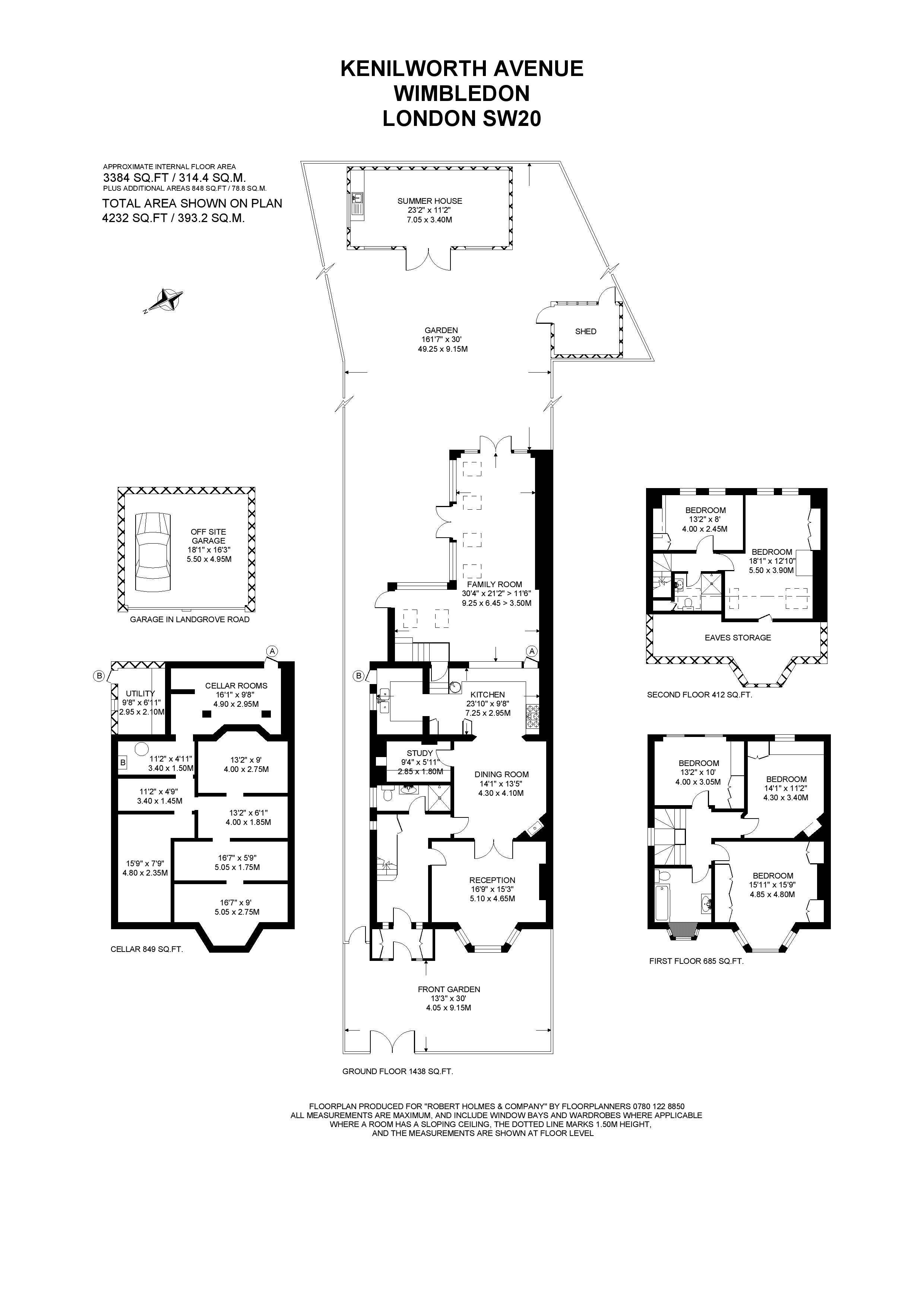Kenilworth Avenue, Wimbledon SW19, 5 bedroom semi-detached house for ...