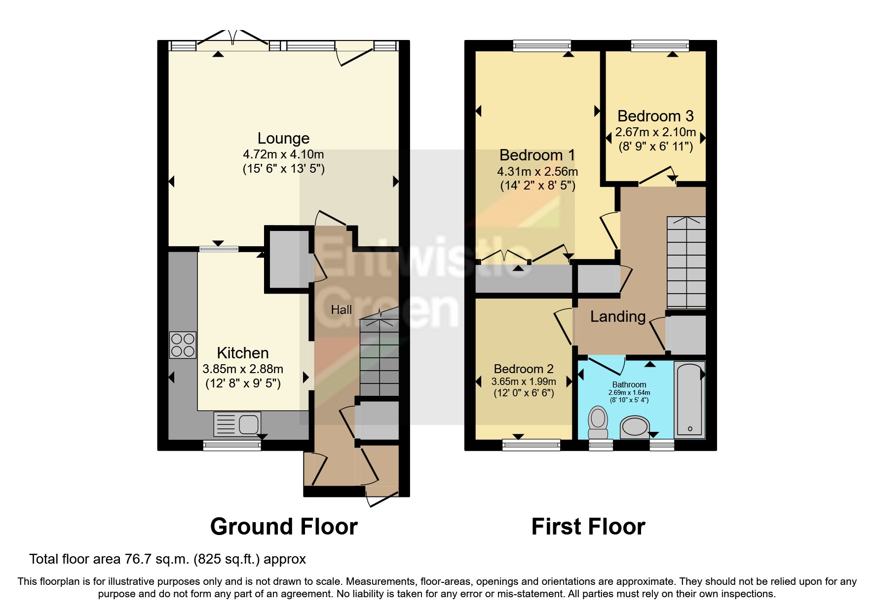 Mendip Road, Leyland, Lancashire PR25, 3 bedroom end terrace house for ...